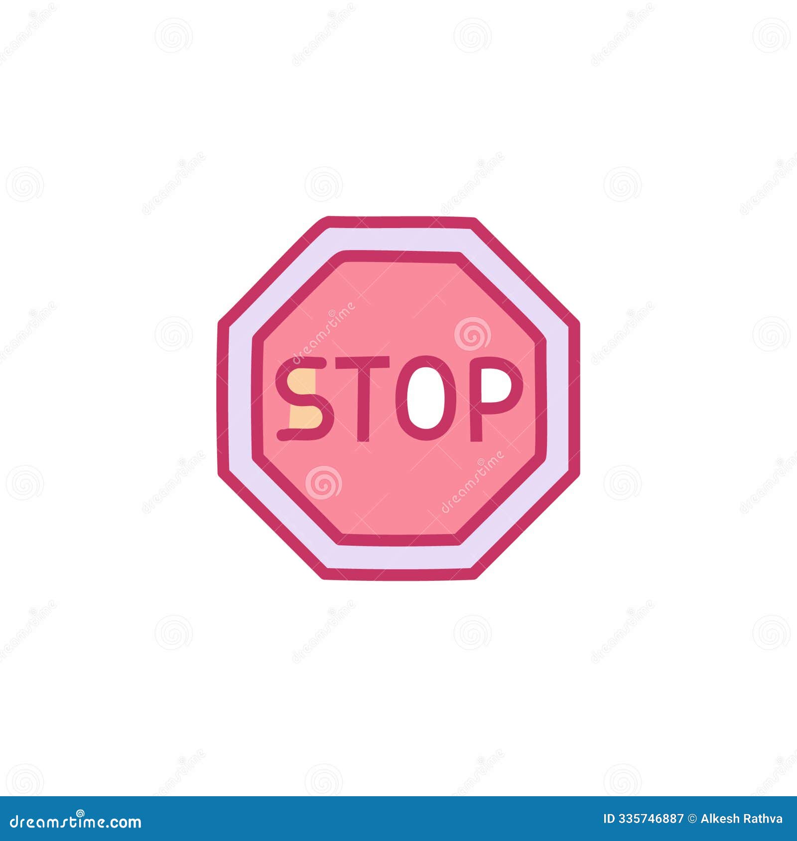 Vector Illustrations Icon Designed for Symbol of Restrictions or Stop ...