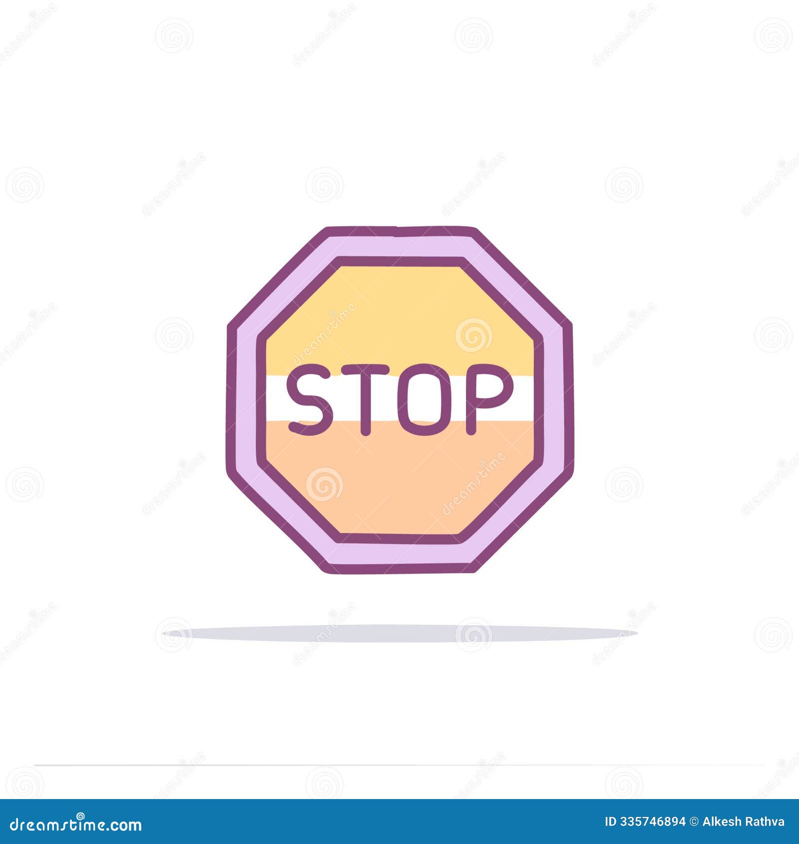 Vector Illustrations Icon Designed for Symbol of Restrictions or Stop ...