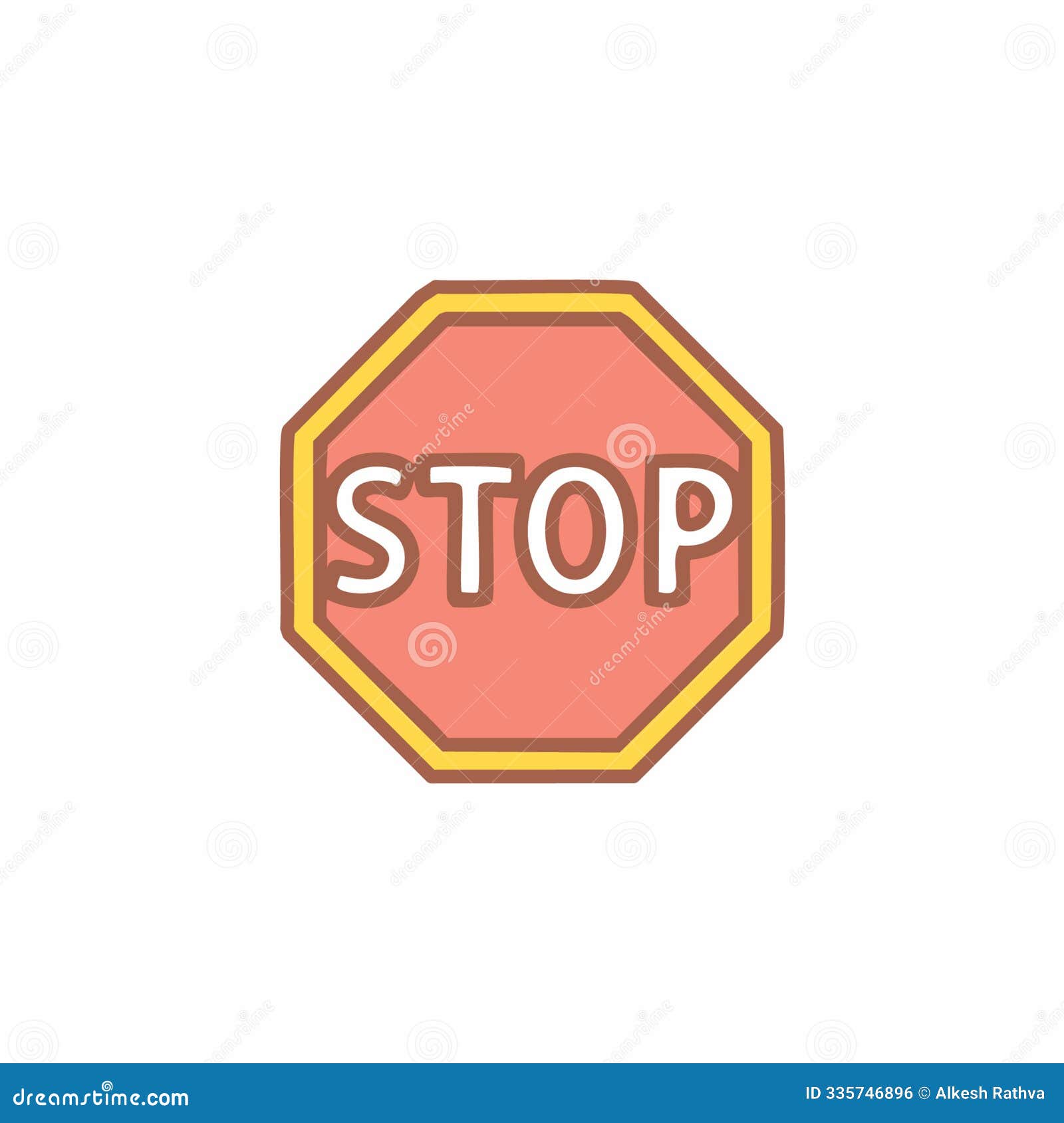 Vector Illustrations Icon Designed for Symbol of Restrictions or Stop ...