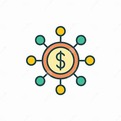 Vector Illustrations Icon Designed for Symbol of Accounting in Banking ...