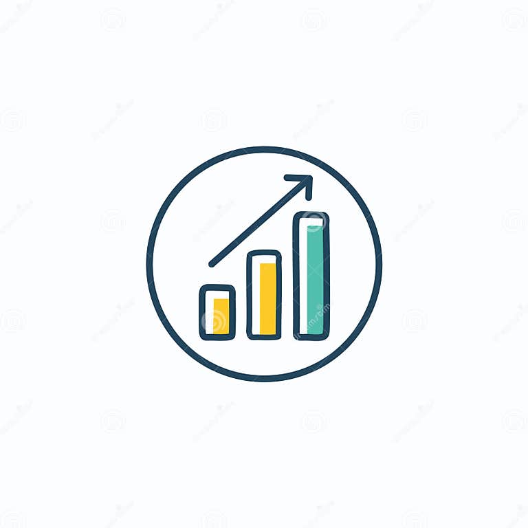 Vector Illustrations Icon Designed for Symbol of Buisness Growth ...