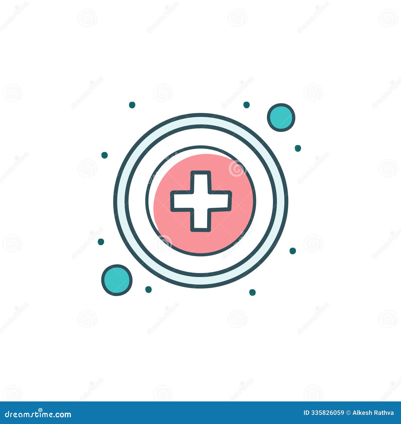 Vector Illustrations Icon Designed for Symbol of Healthcare Management ...