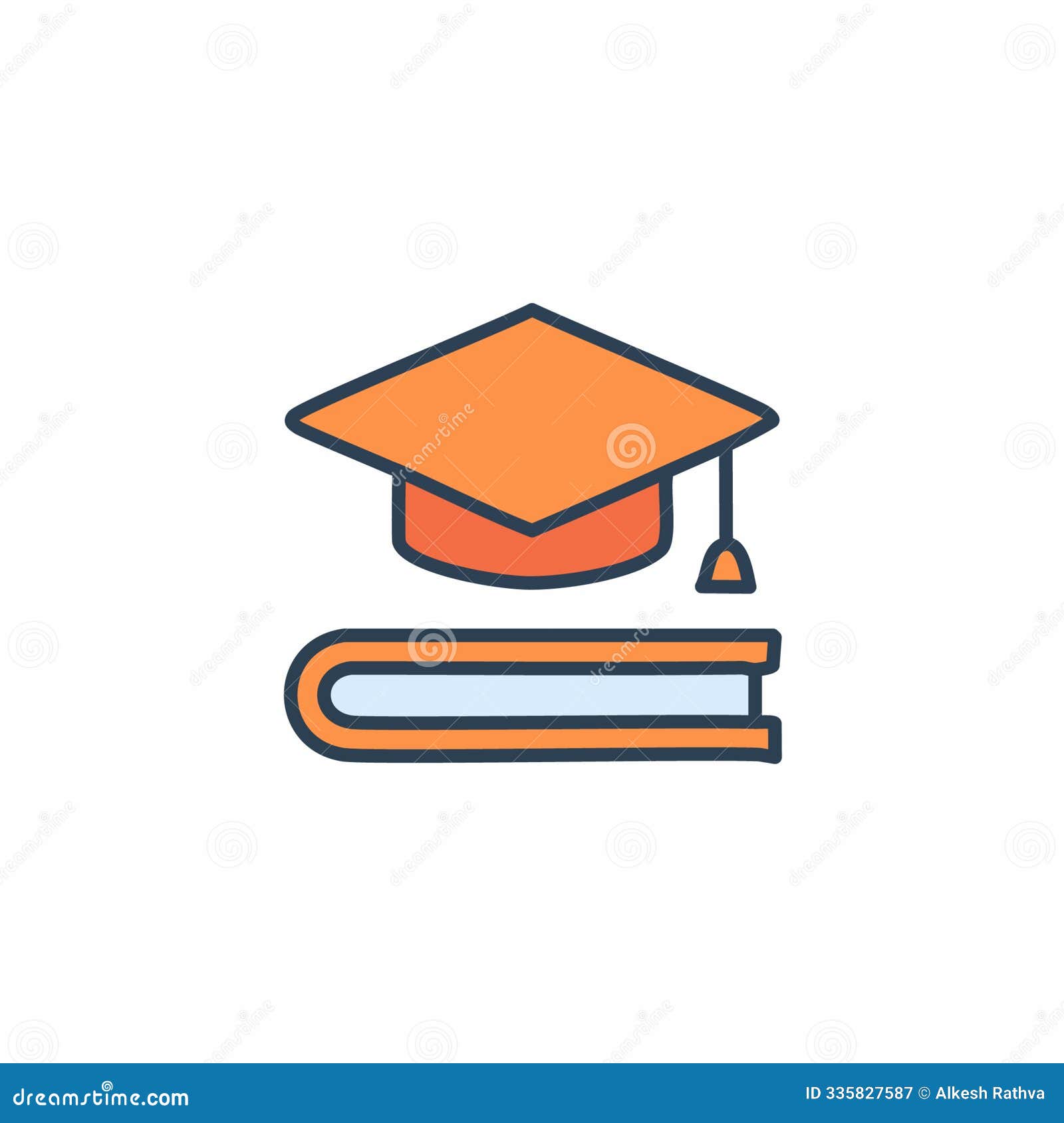 Vector Illustrations Icon Designed for Symbol of Education Scholars ...