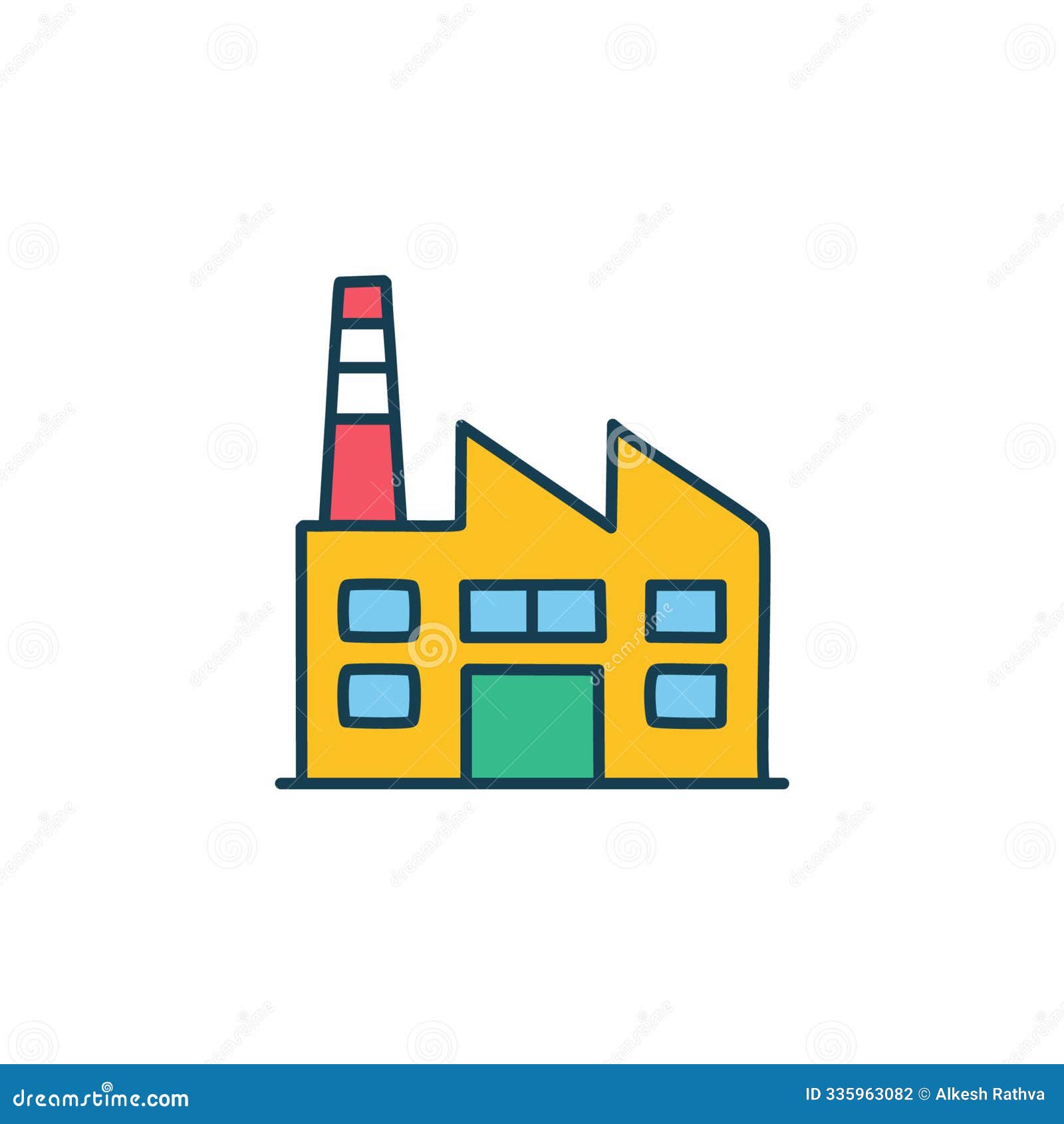 Vector Icon Designed for Symbol Represents the Industry. Stock ...