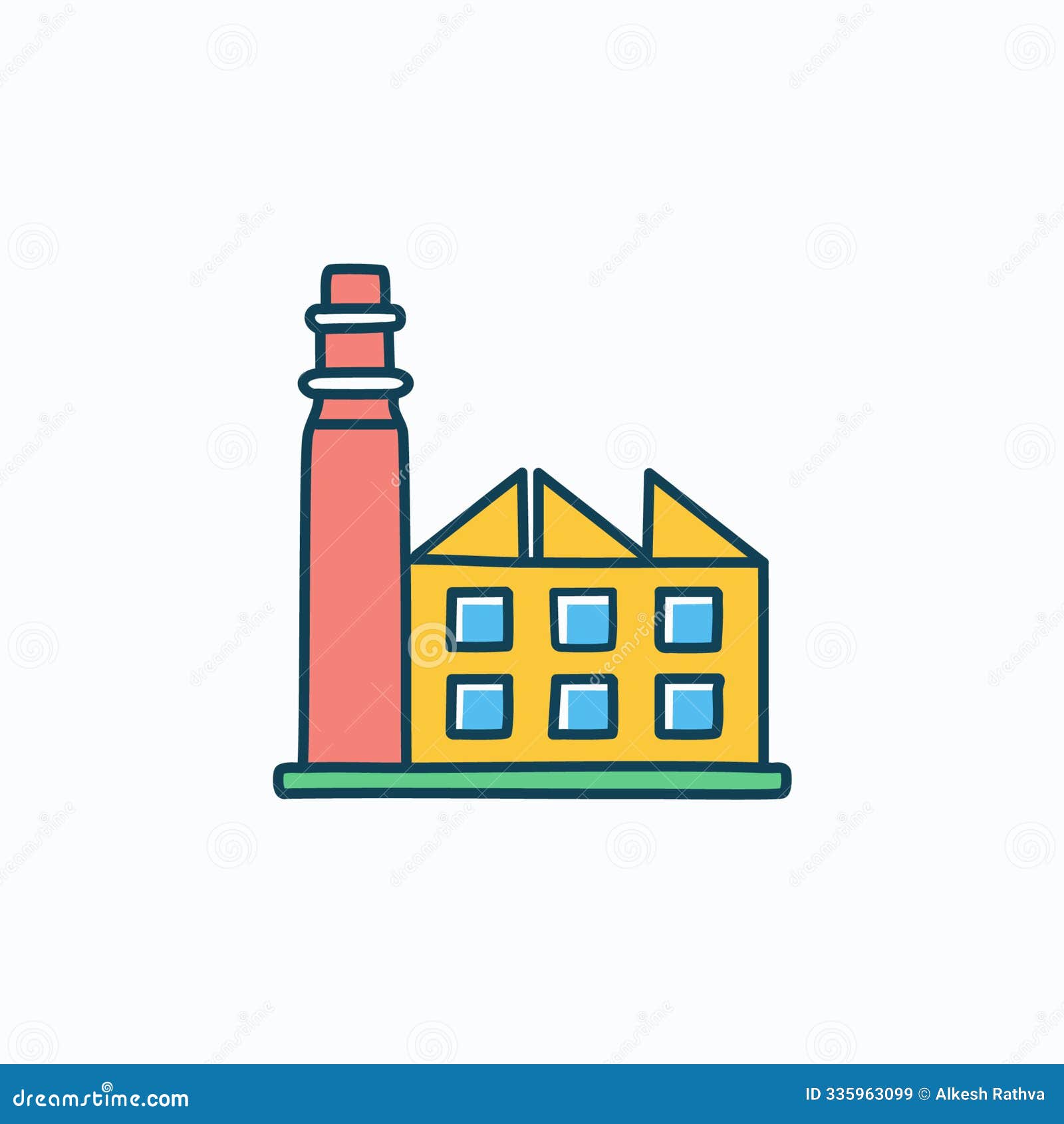 Vector Icon Designed for Symbol Represents the Industry. Stock ...