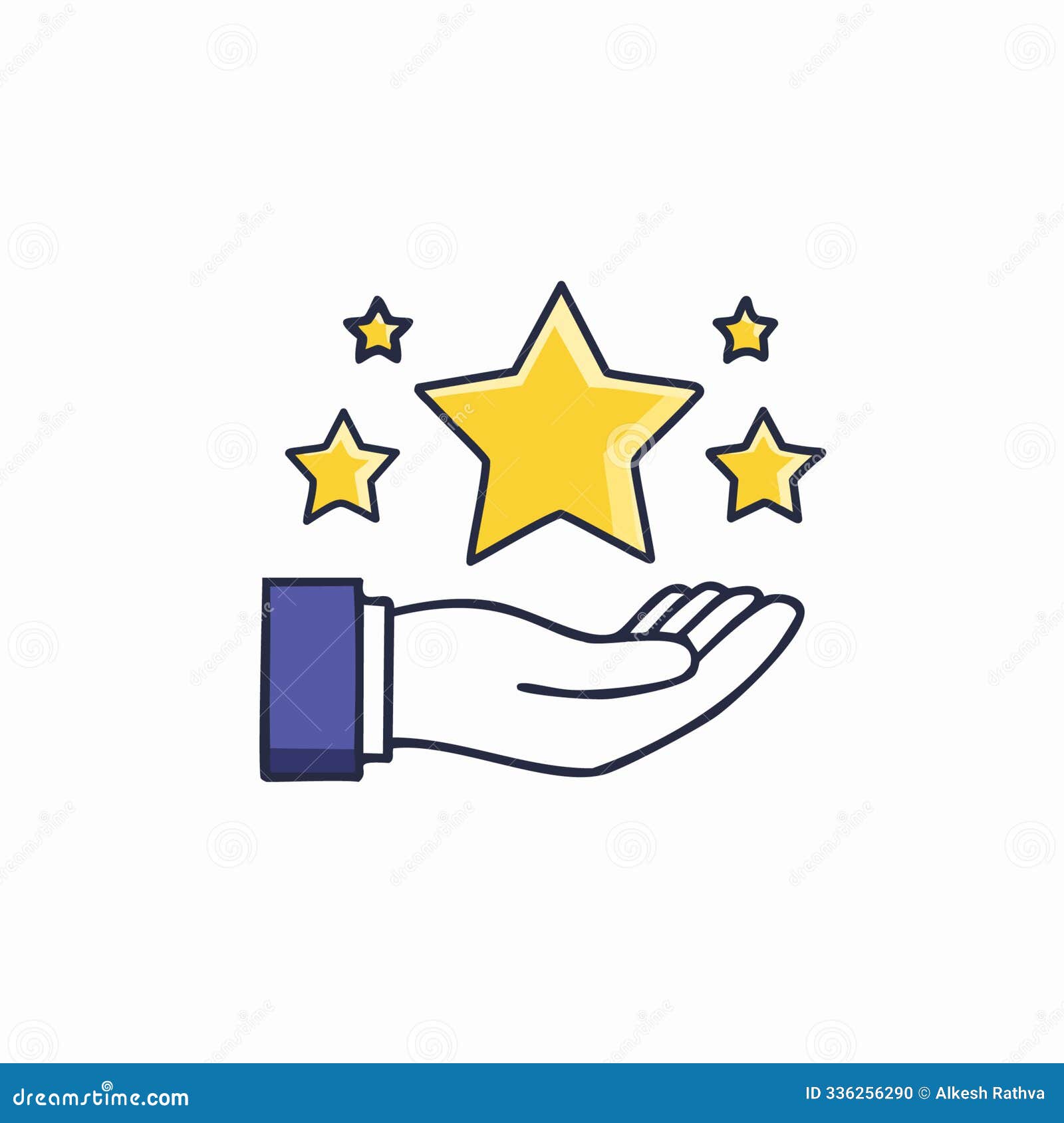 Icon Designed for Symbol of Quality Assurance. Stock Illustration ...