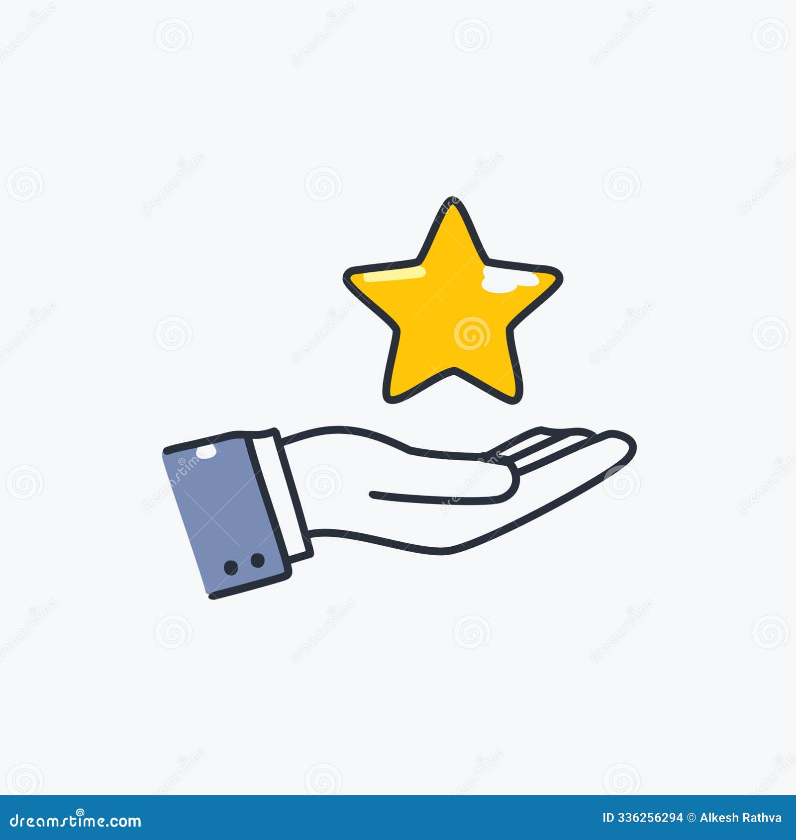 Icon Designed for Symbol of Quality Assurance. Stock Illustration ...