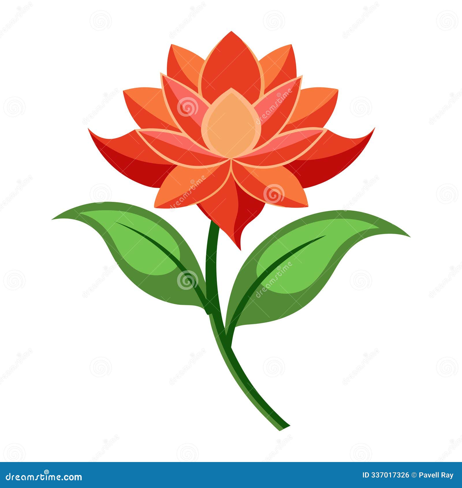 A Beautiful Flower Art Work Stock Vector - Illustration of soft ...