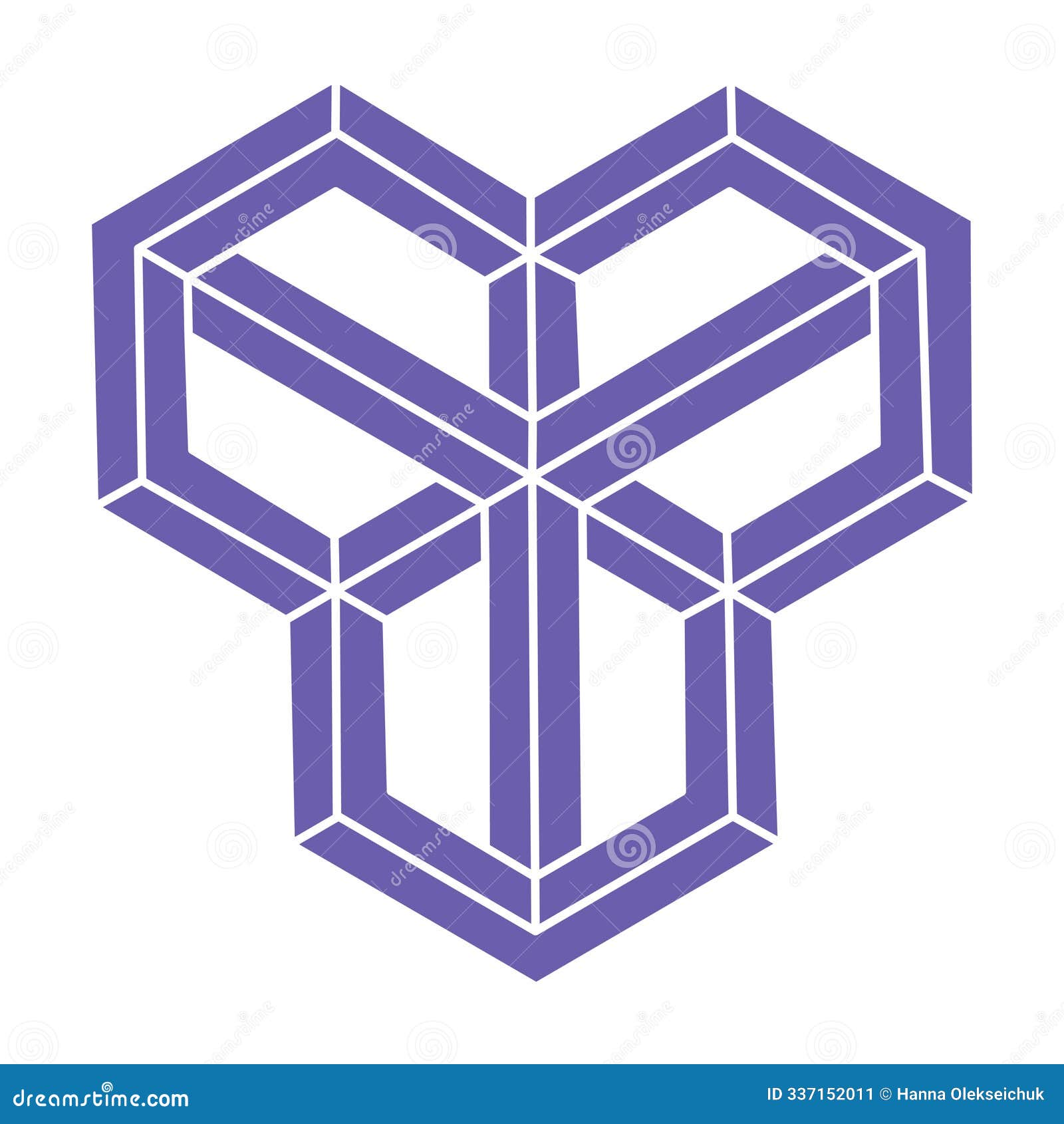 Illusion Shapes. 3d Geometry. Optical Illusion Figures. Sacred Geometry ...