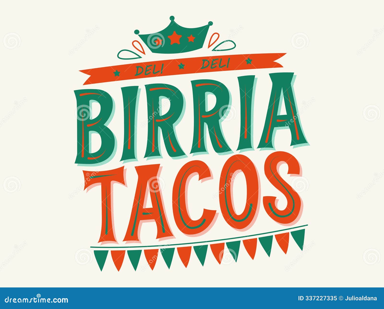 Birria Tacos Mexican Food Emblem Delicious Mexico Food, Sign Vector for ...