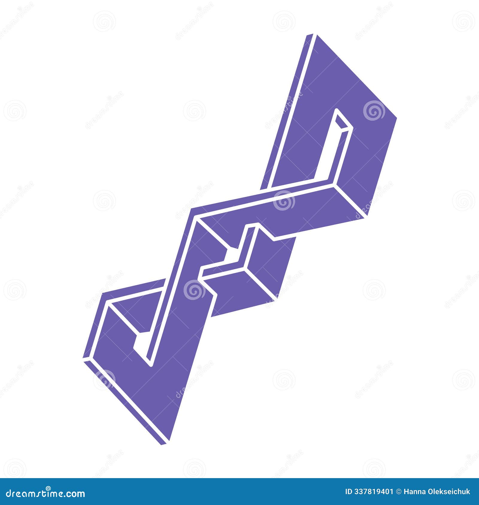 Impossible Shapes. Sacred Geometry. Optical Illusion. Abstract Eternal ...