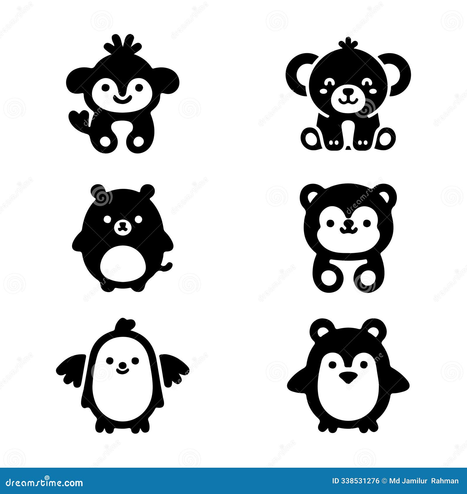 Silhouette Of The Iconic Ancient Egyptian God Resheph Cartoon Vector ...