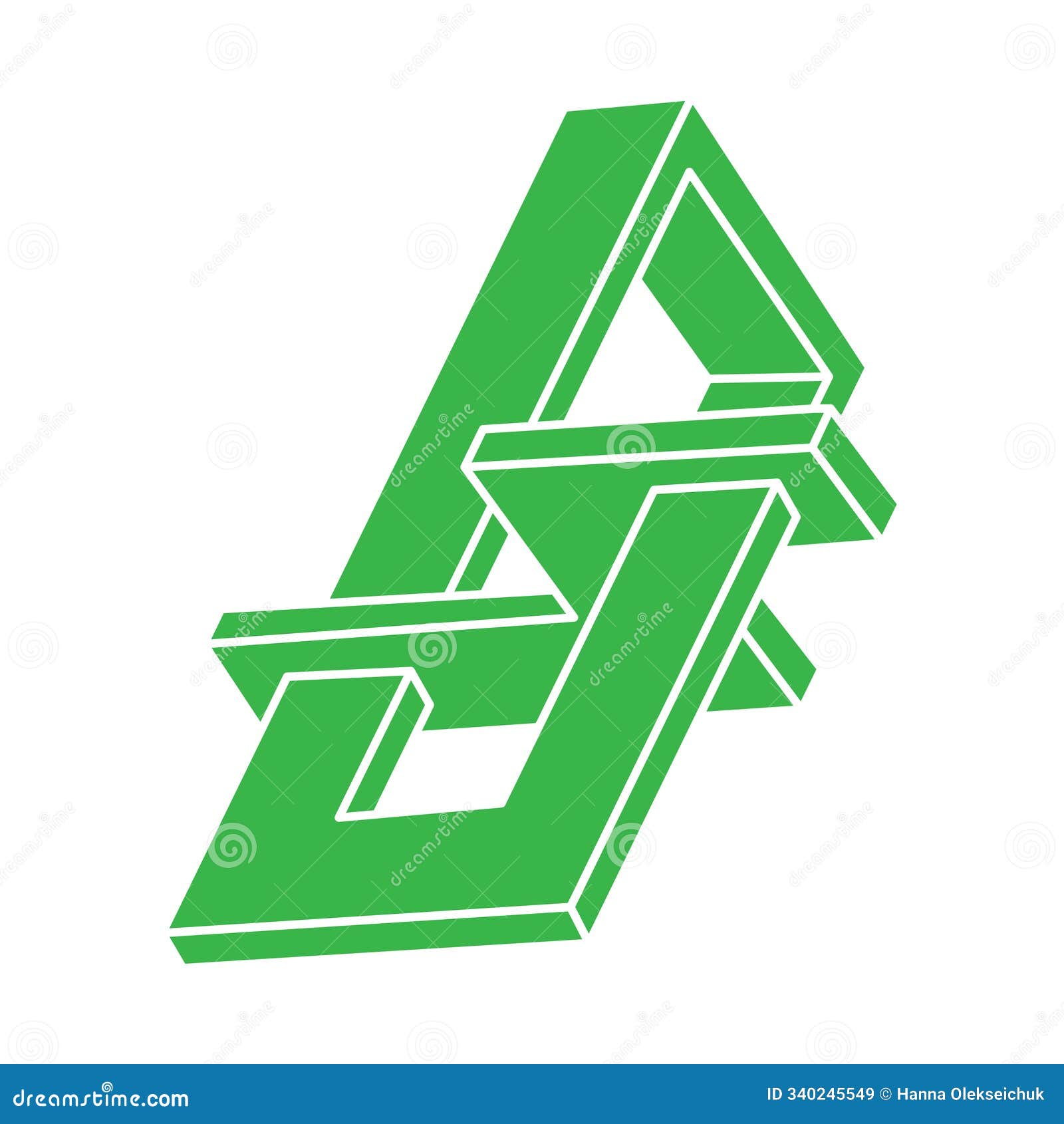 Impossible Shapes. Optical Illusion. Sacred Geometry Figures. Abstract ...