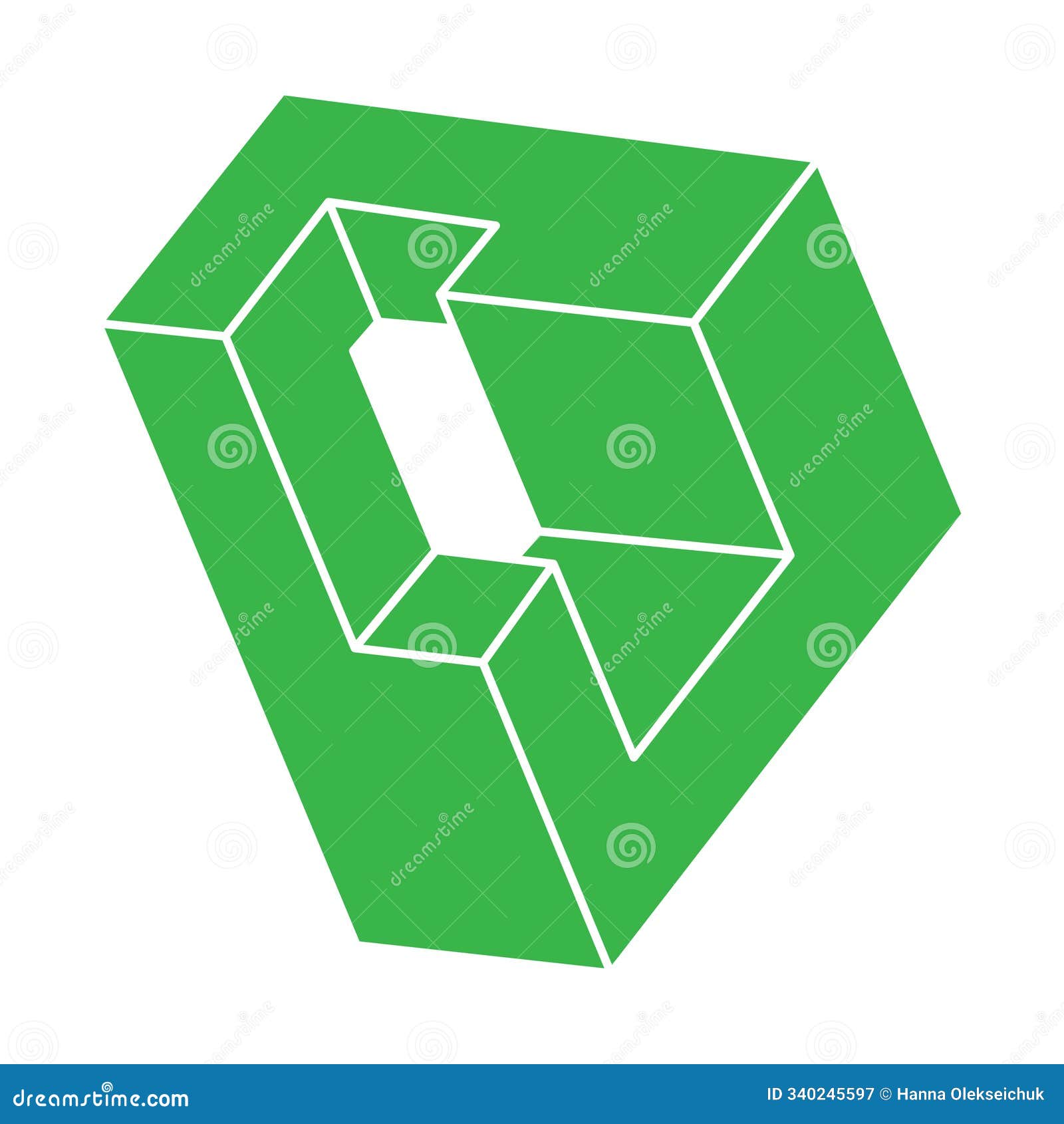 Impossible Shapes. Sacred Geometry. Optical Illusion Figures. Abstract ...