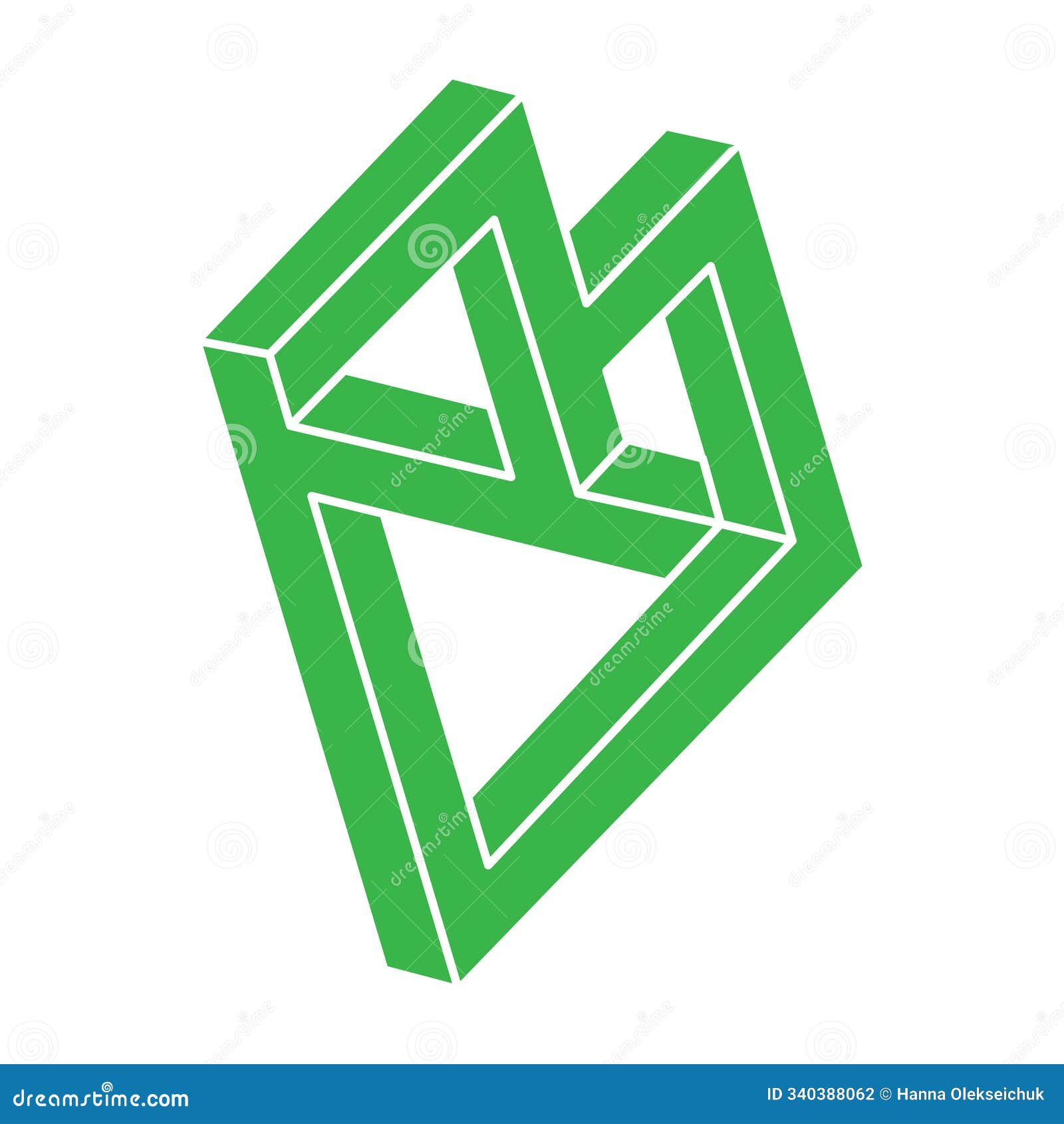 Escher Paradox Geometry. Optical Illusion Objects. Sacred Geometric ...