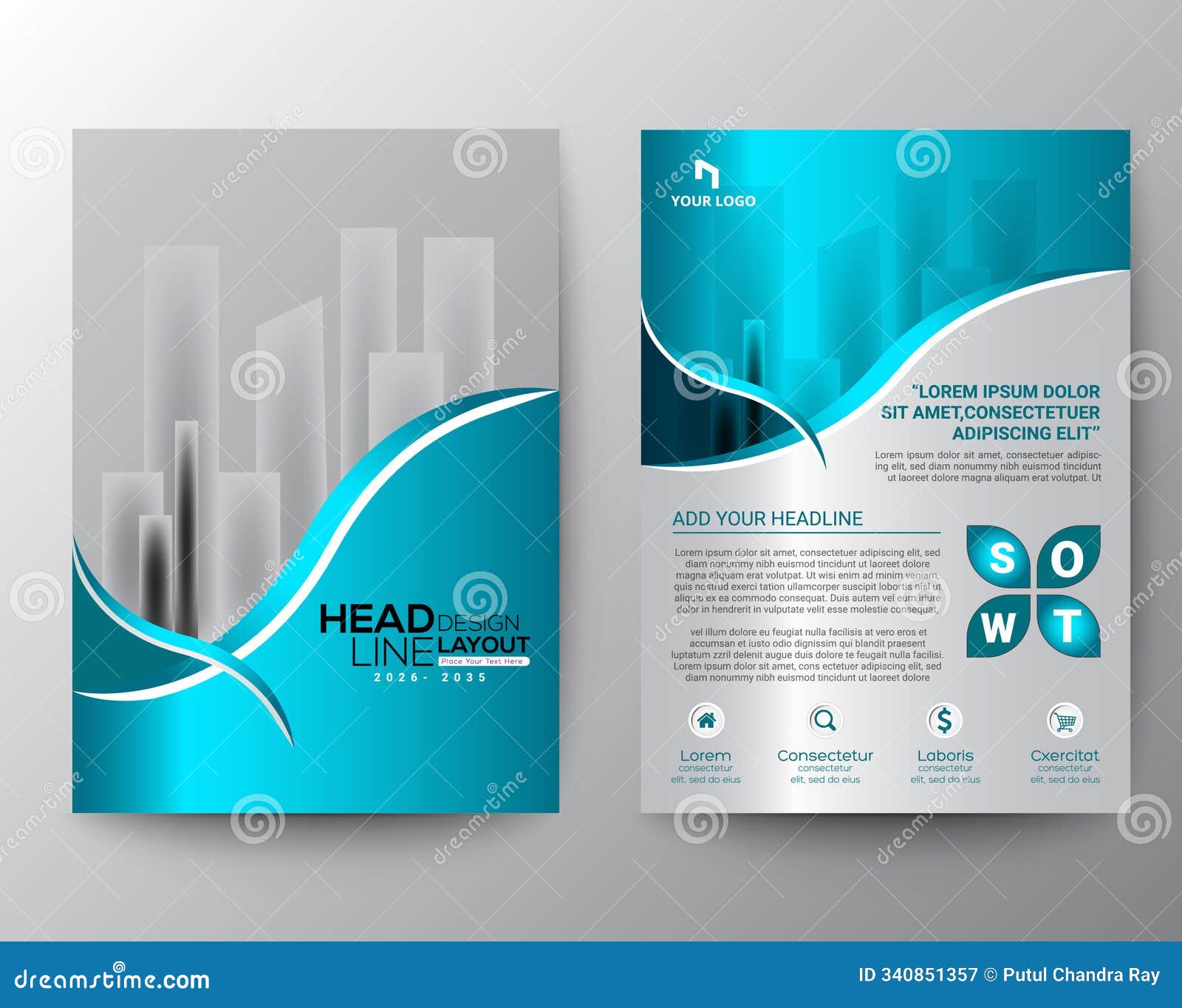 Brochure Design, Cover Modern Layout, Poster, Flyer in A4 Stock Vector ...