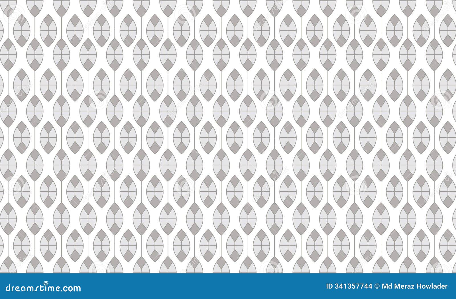 Geometric Pattern Featuring Elongated Shapes in a Repeating Design ...
