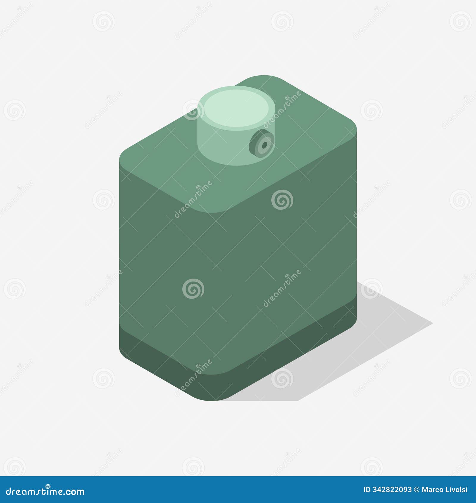 Isometric Perfume Illustrated Stock Vector - Illustration of care ...