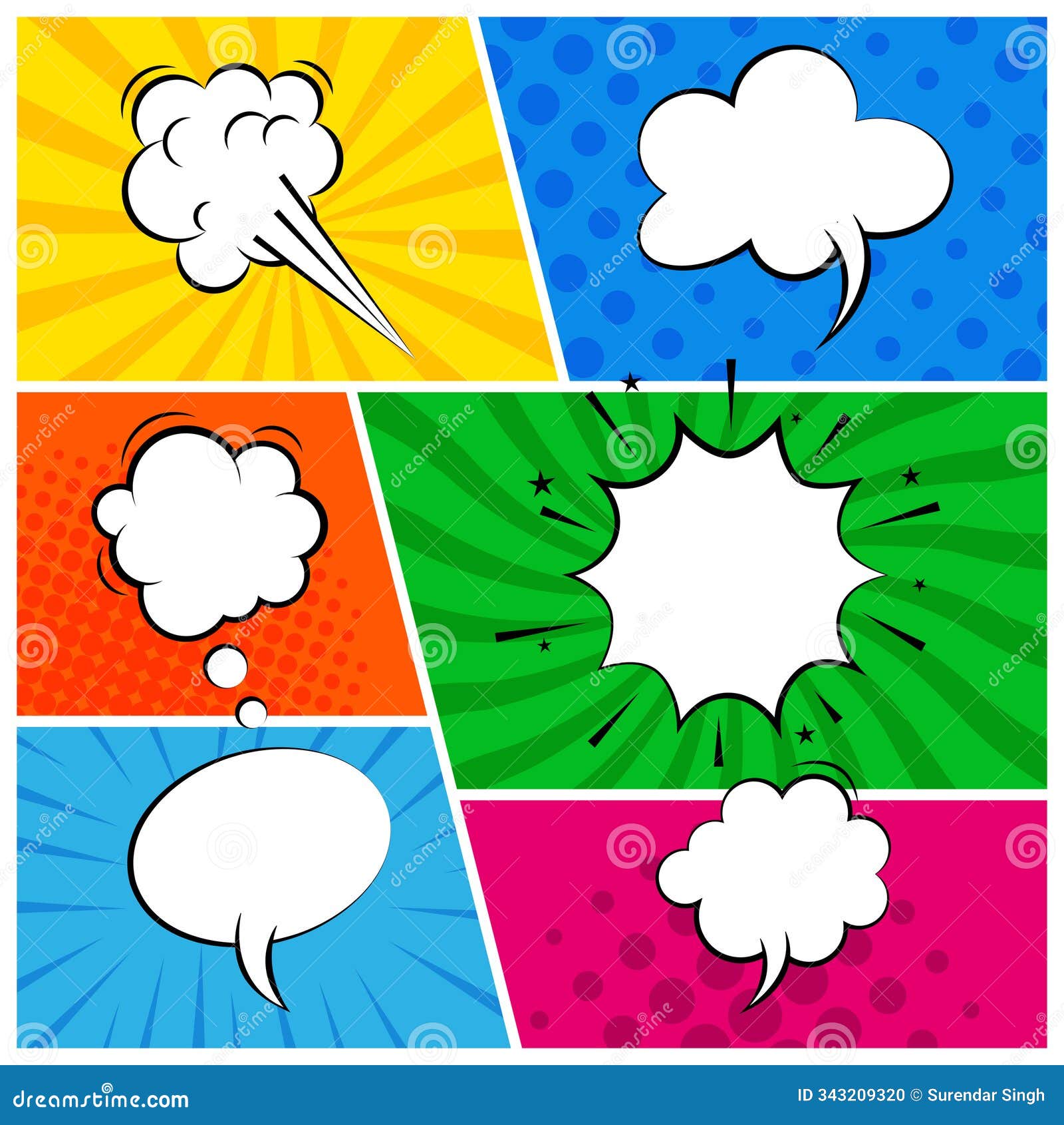 Dialog Bubbles Collection Vector Illustration | CartoonDealer.com #27721072