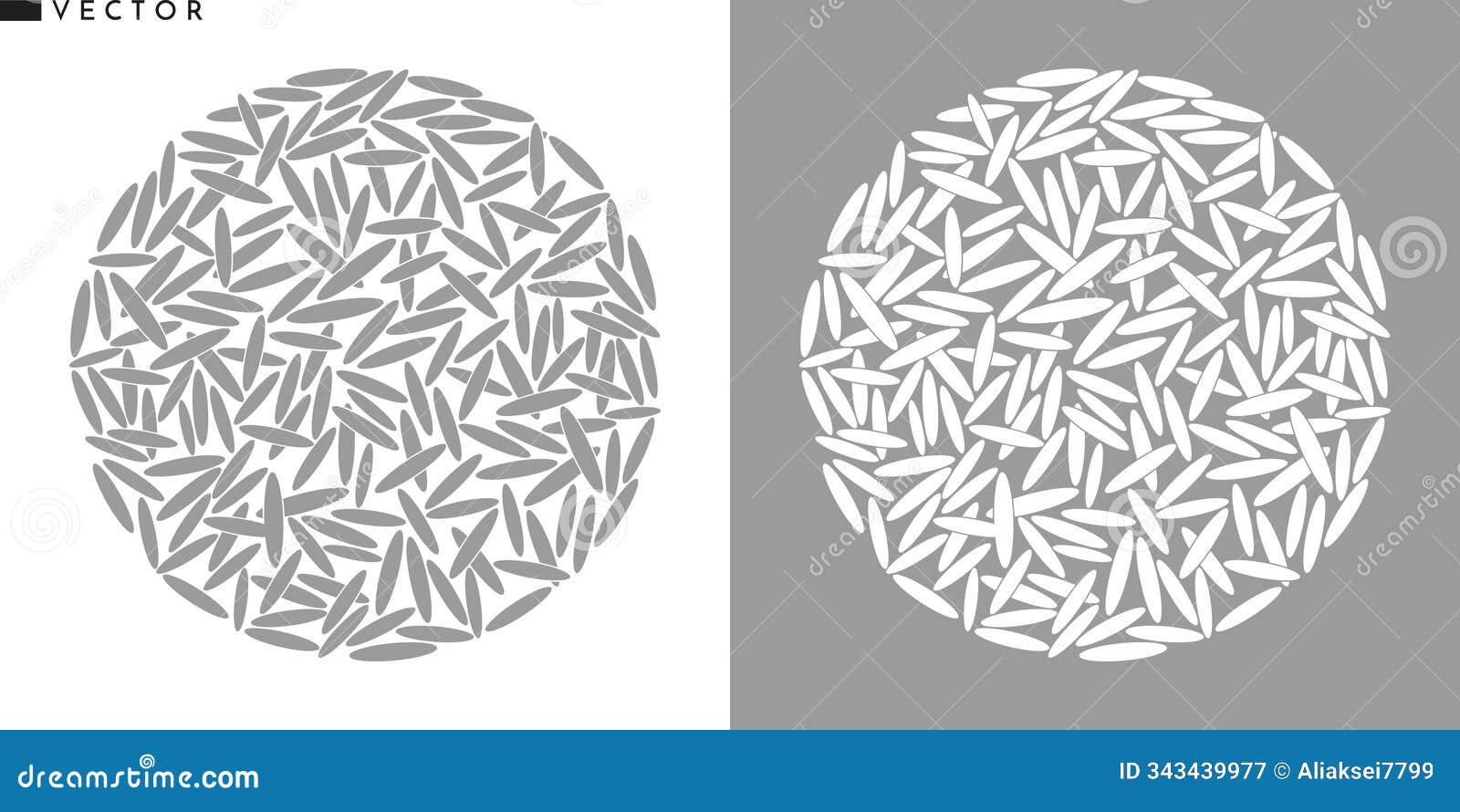 Rice Vector Hand Drawn Illustration | CartoonDealer.com #102428301