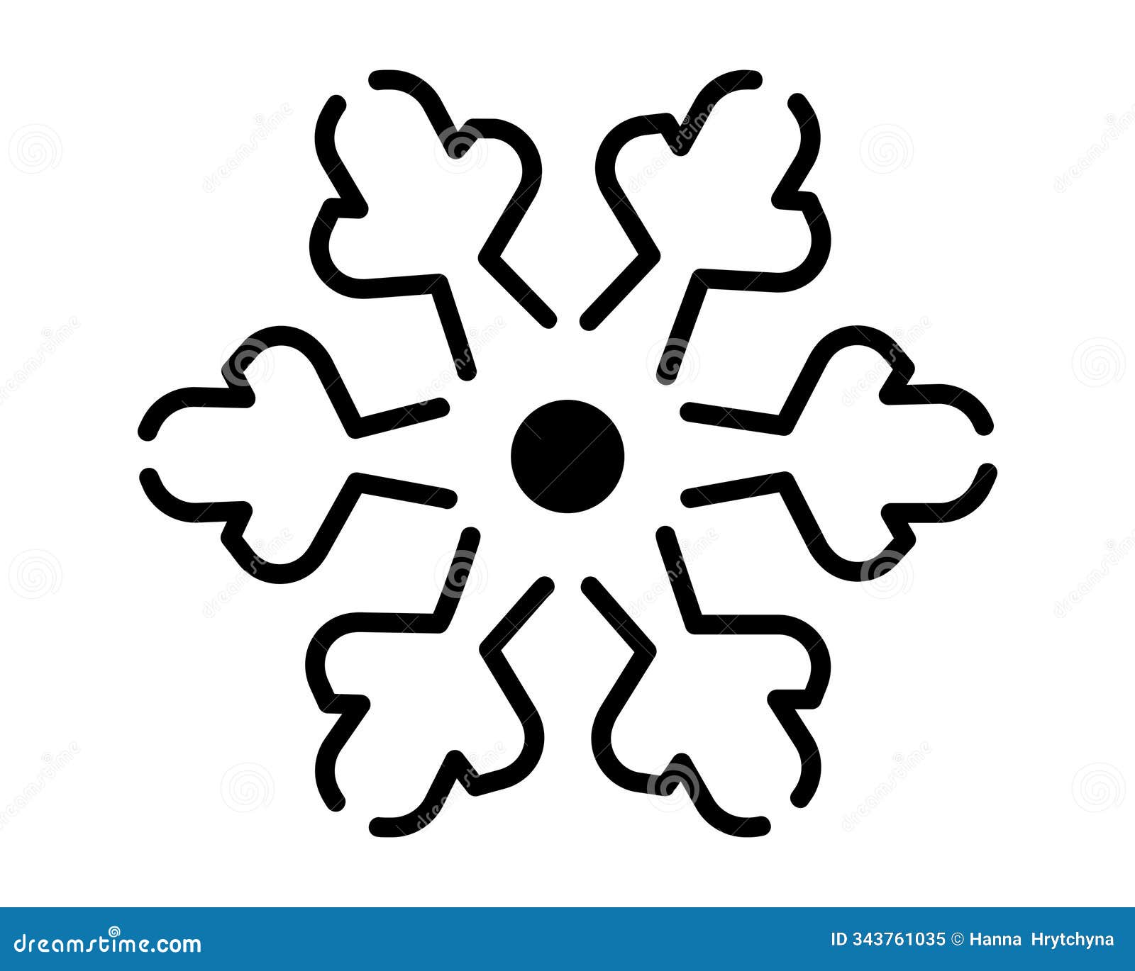 Snowflake Christmas Stencil Design for Decorating Gingerbread, Cookies ...