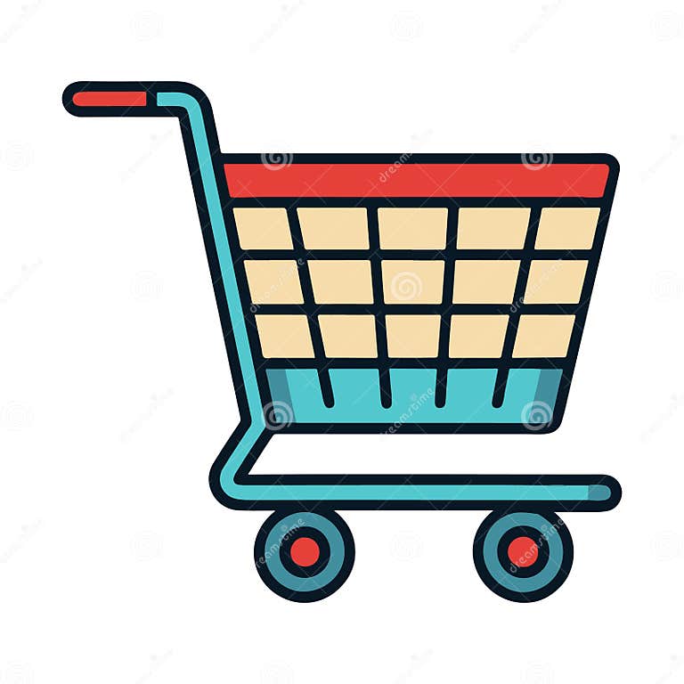 Discover Versatile Shop Cart Vector Art Design, Perfect for E-commerce ...