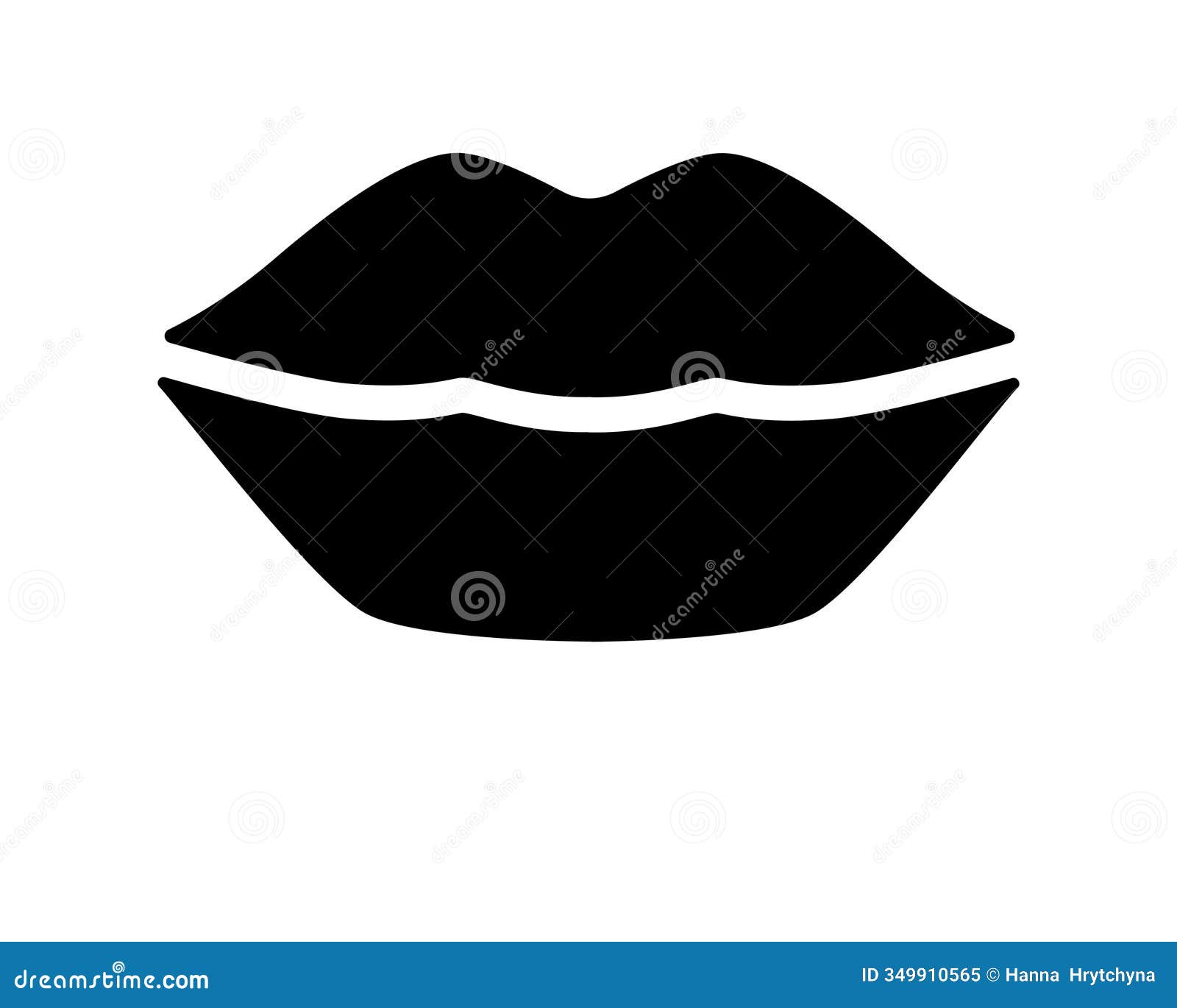 How To Use Makeup Stencil, Tutorial And Infographic Set, Female Model ...