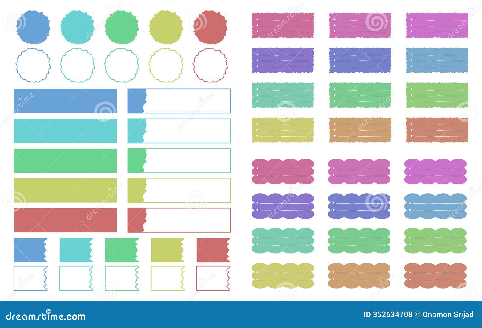 Planner Stickers, Organizer Tags, Printable Planner Stickers. Stock ...