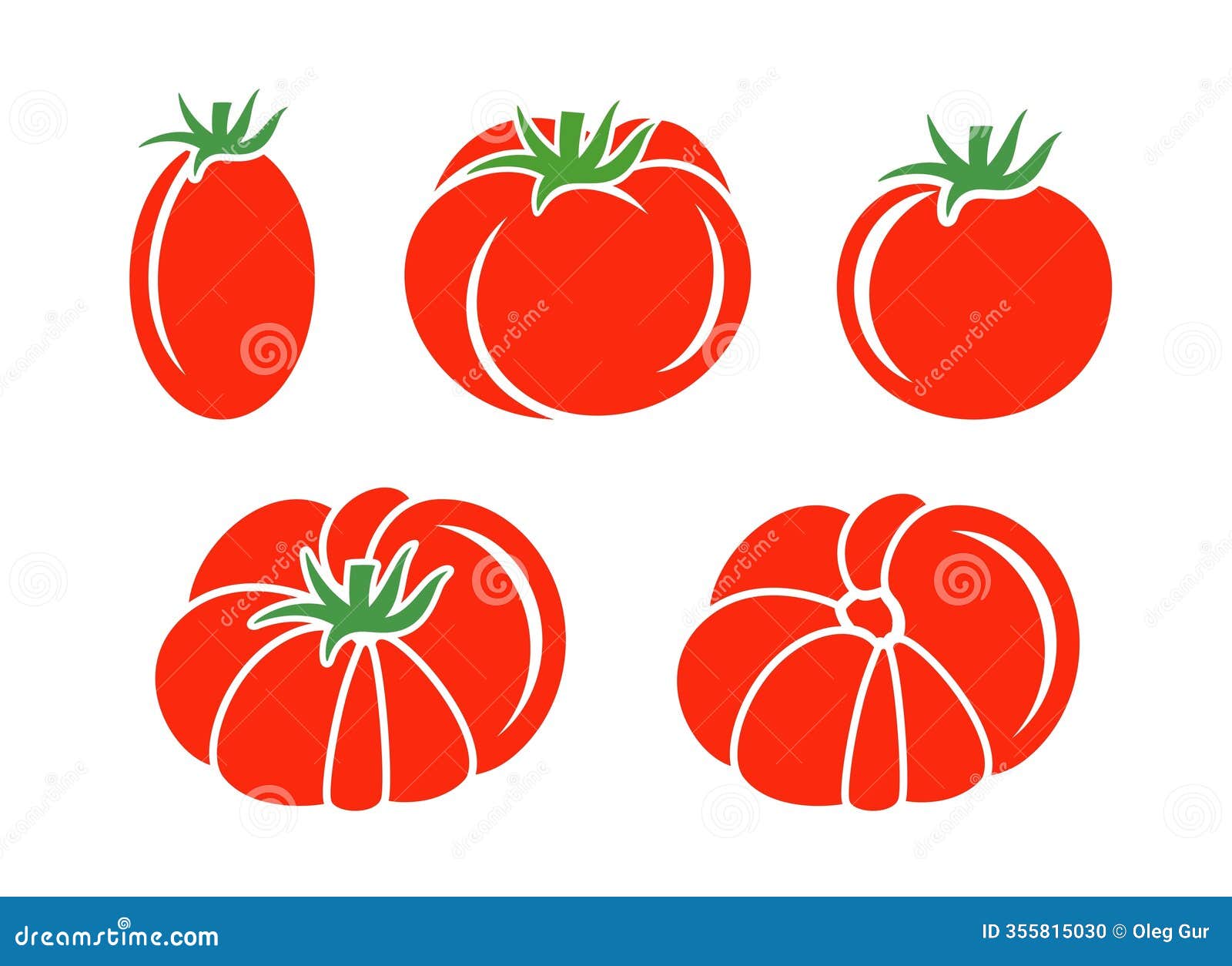 Tomato Logo. Isolated Tomato on White Background Stock Illustration ...