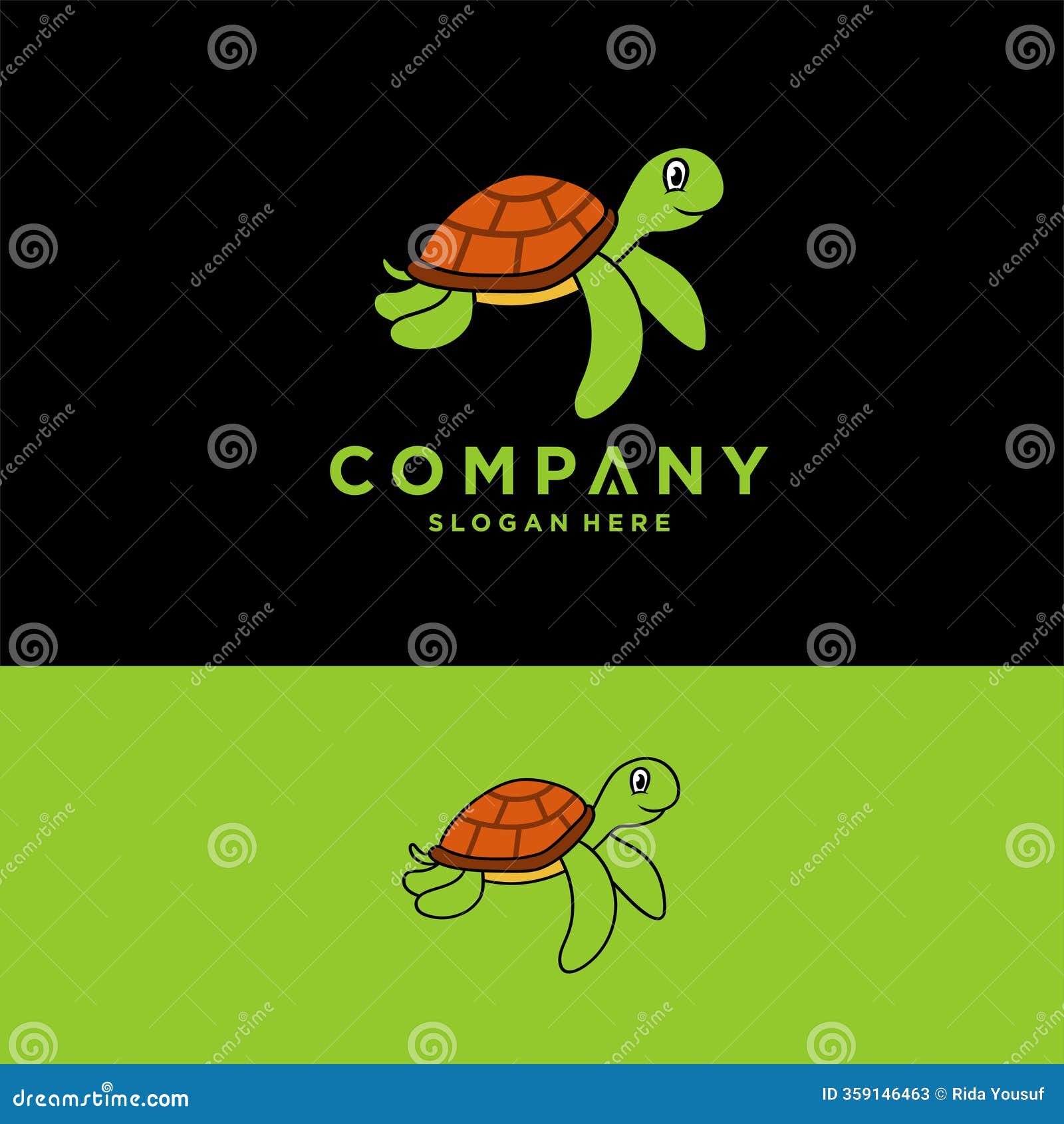 Turtle Symbol Initial Letter Design Monogram Abstract Logo Stock Vector ...