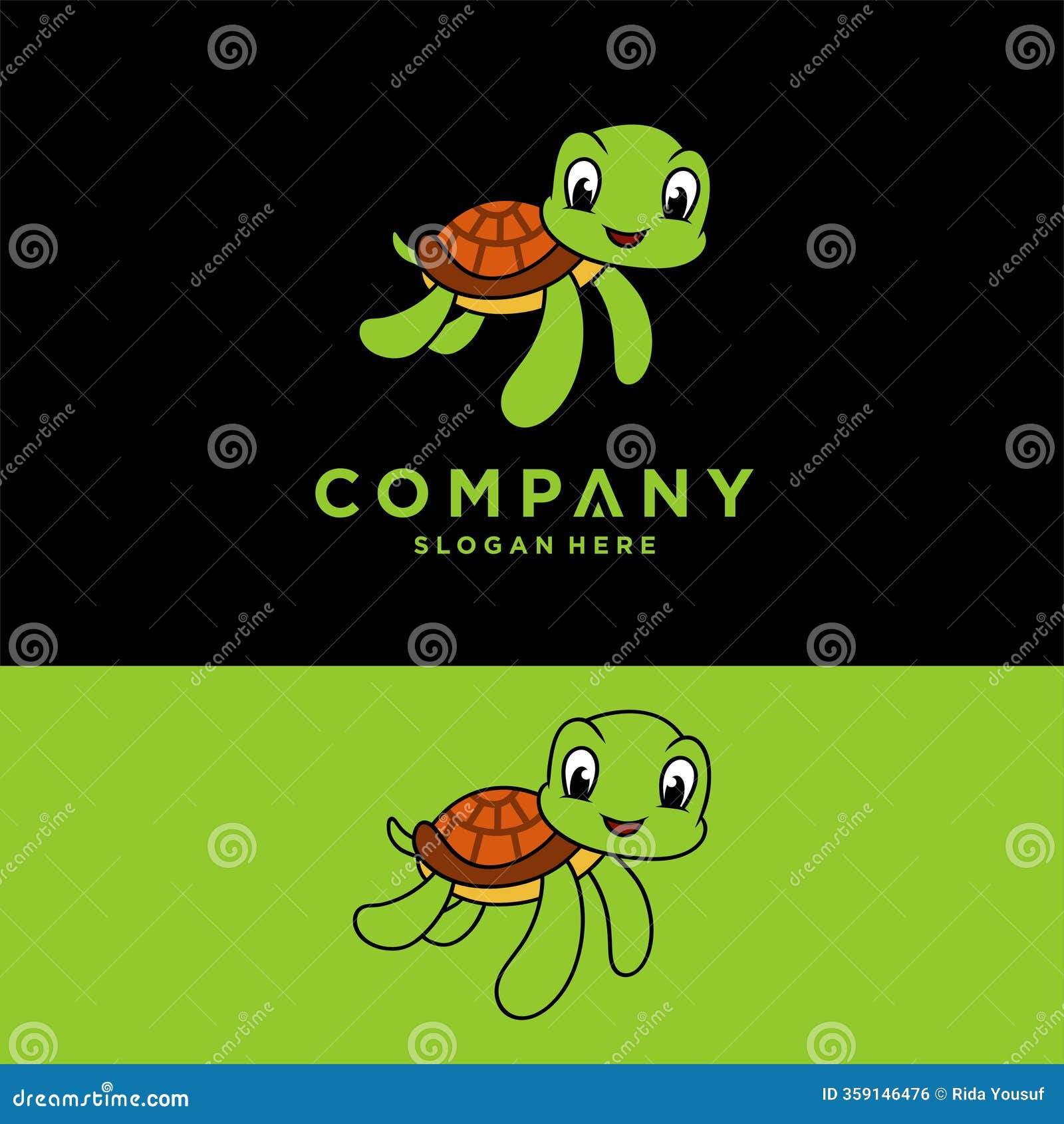 Turtle Symbol Initial Letter Design Monogram Vector Logo Stock Vector ...