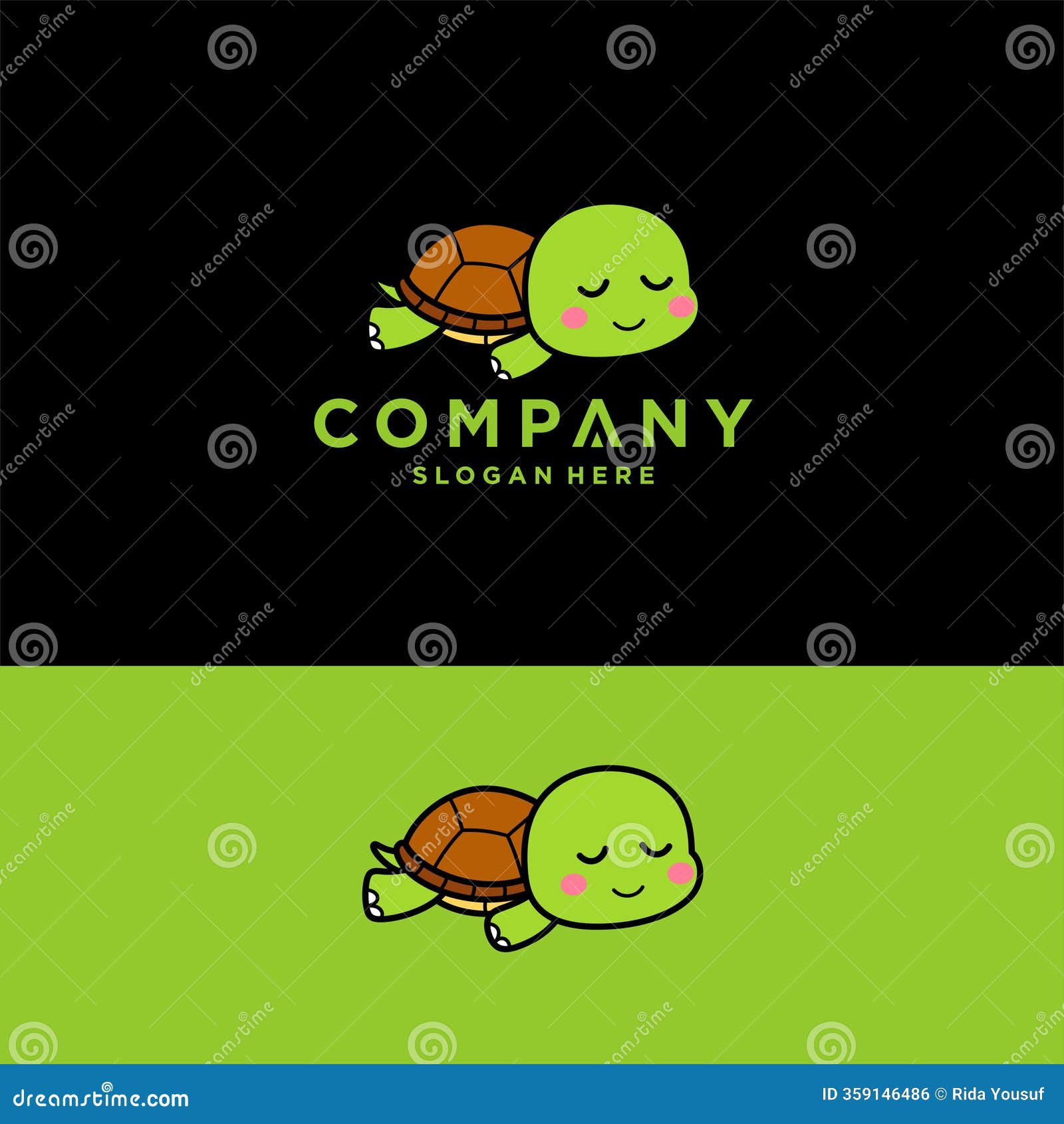 Turtle Symbol Initial Letter Design Monogram Abstract Logo Stock Vector ...