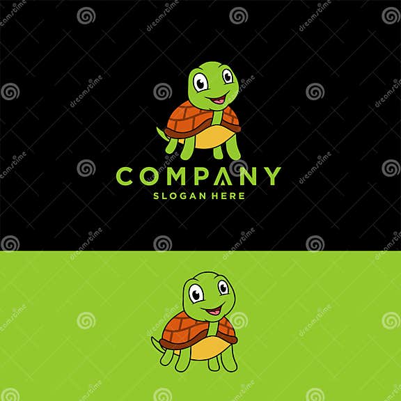 Turtle Symbol Initial Letter Design Monogram Abstract Vector Stock ...