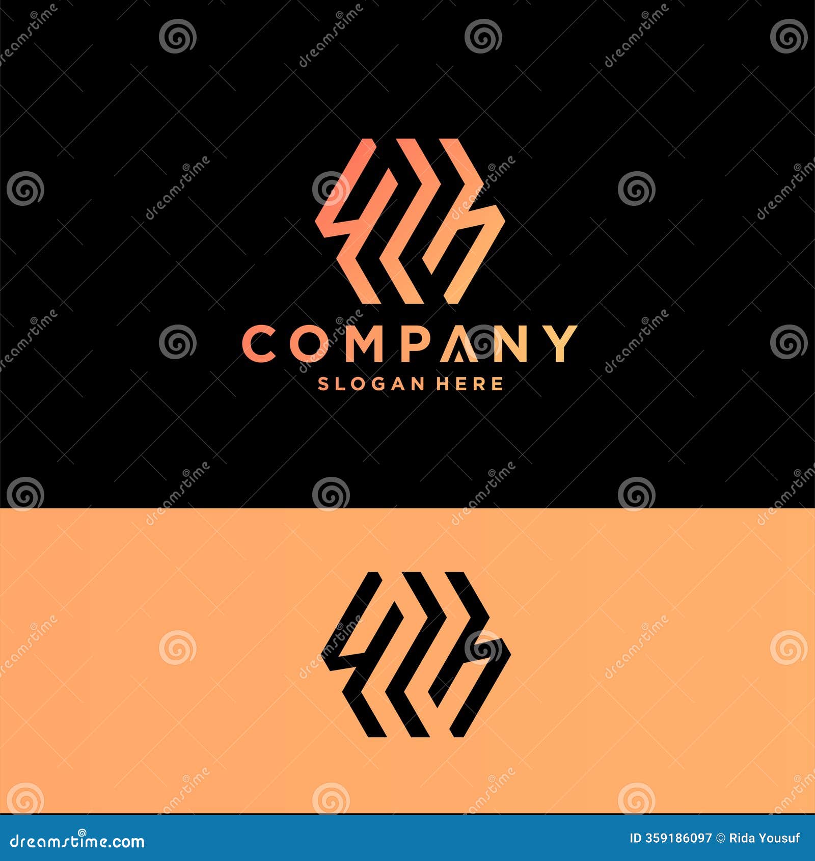 Ff Symbol Initial Letter Design Monogram Abstract Logo Stock Vector ...