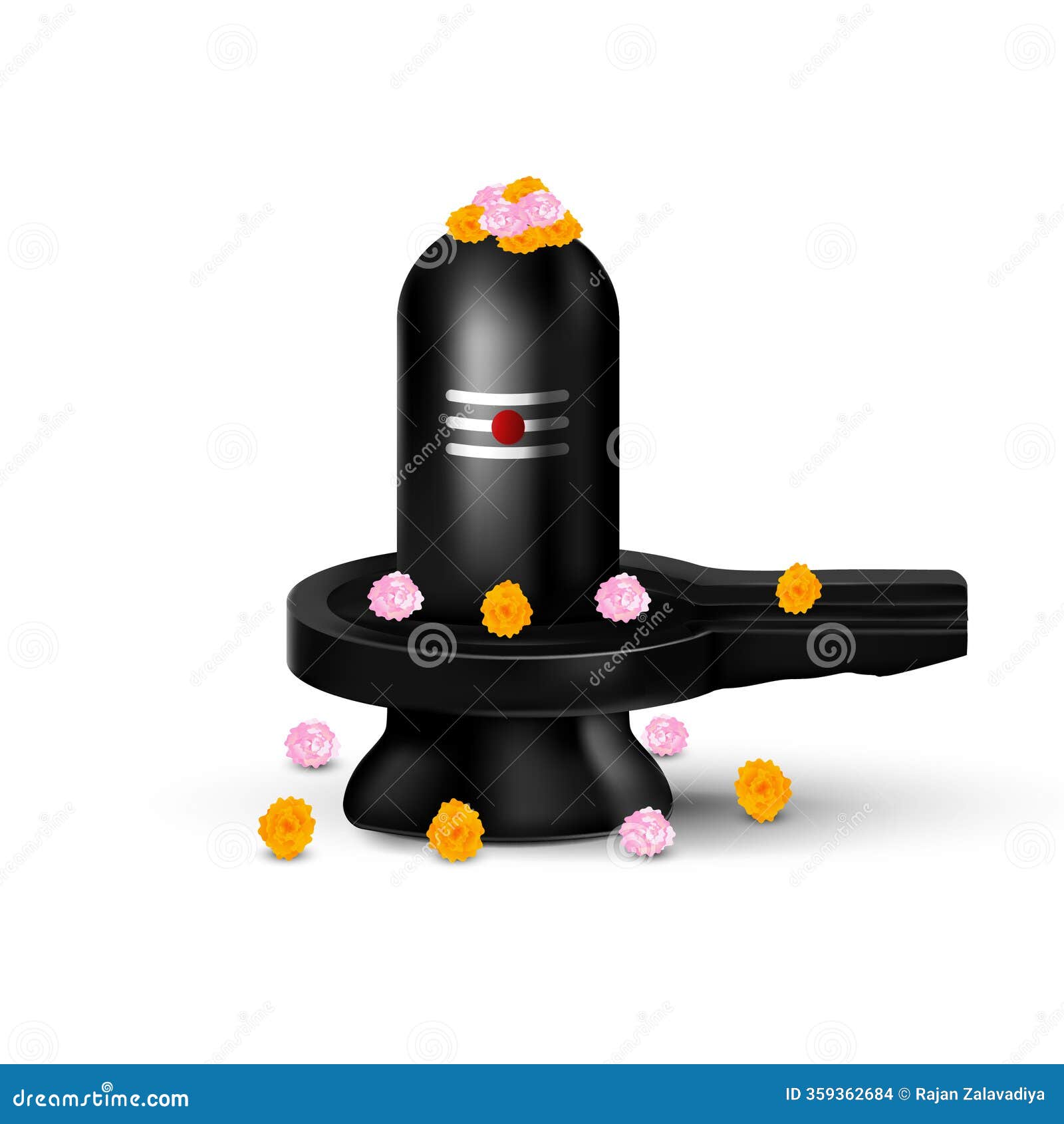 Happy Maha Shivratri Shivling Illustration, Shiva Lingam. Lord Shiva ...