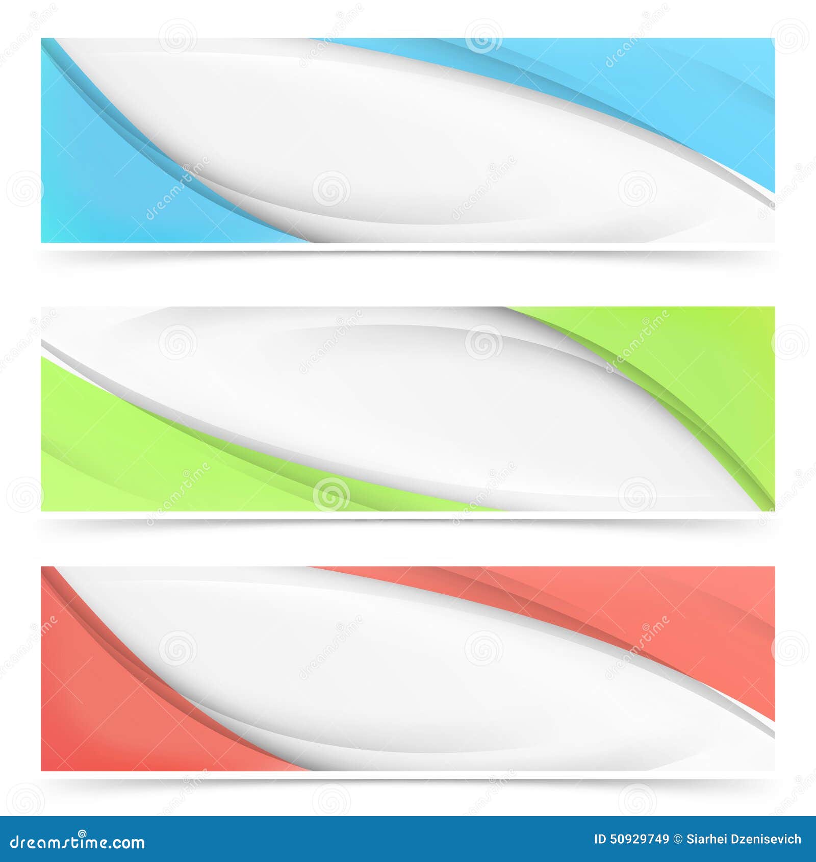 Web Abstract Bright Colorful Header Design Collection Stock Vector ... Web Abstract Bright Colorful Header Design Collection Stock Vector ...