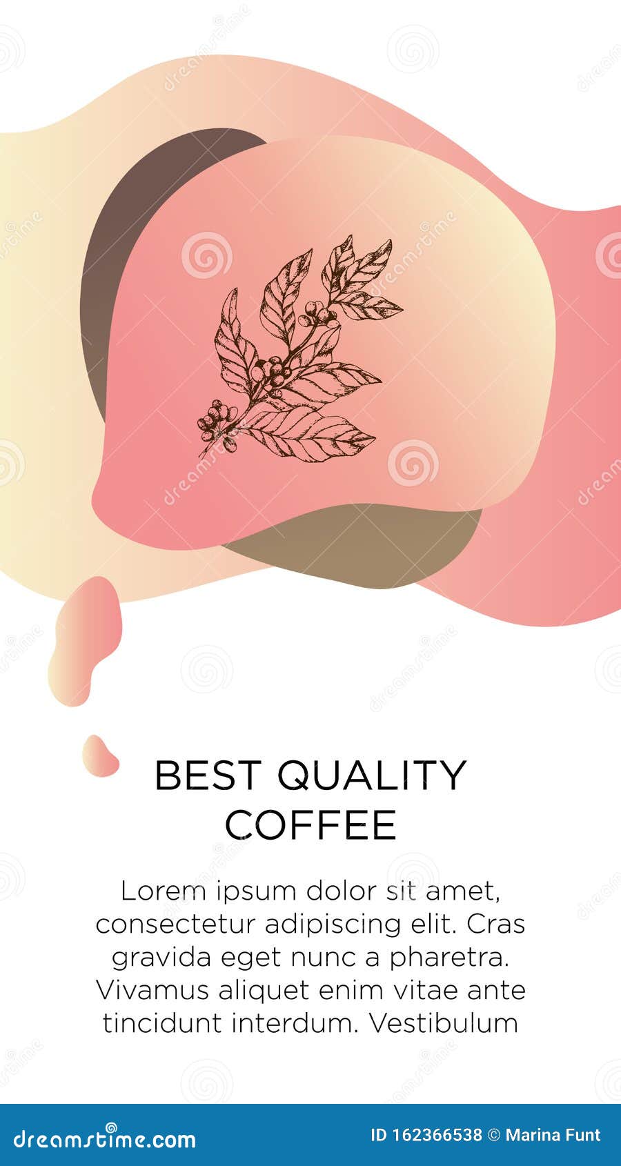 Abstract Creative Coffee Backgrounds with Copy Space for Text and Hand ...