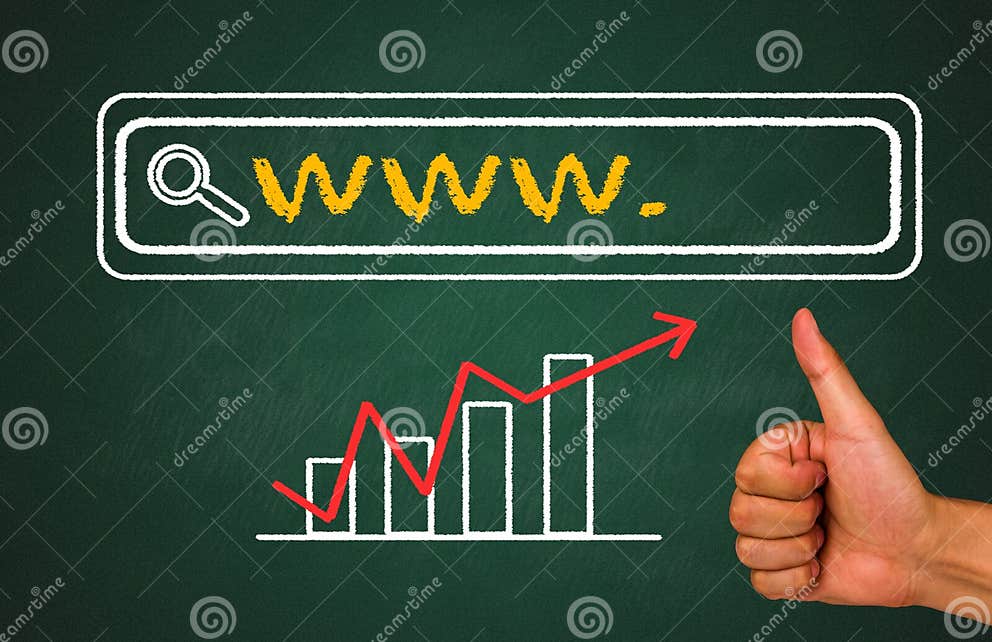 Web address search bar stock image. Image of commerce - 43711385