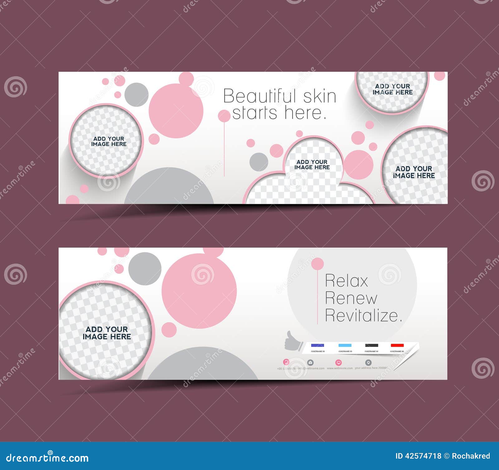 Web Advertisement Banner stock vector. Illustration of internet - 42574718