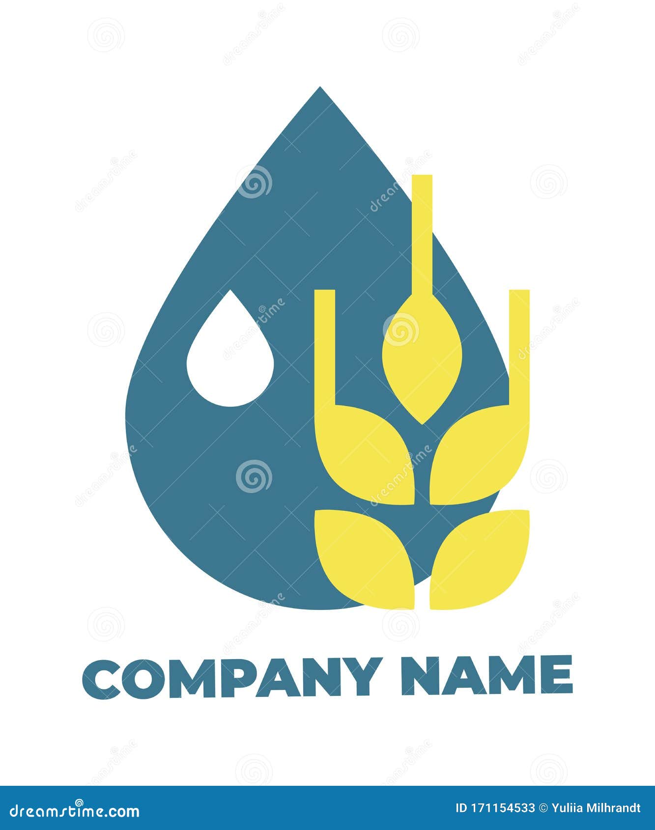 Agro Icon for Logo. Vector Color Isolated Illustration. Stock ...
