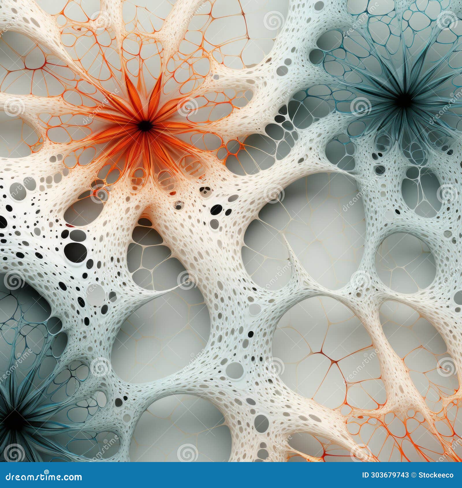 Web Analytics Background with Biomimicry-inspired Lace Patterns Stock ...