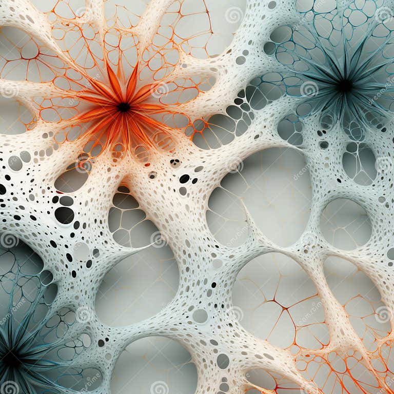 Web Analytics Background with Biomimicry-inspired Lace Patterns Stock ...