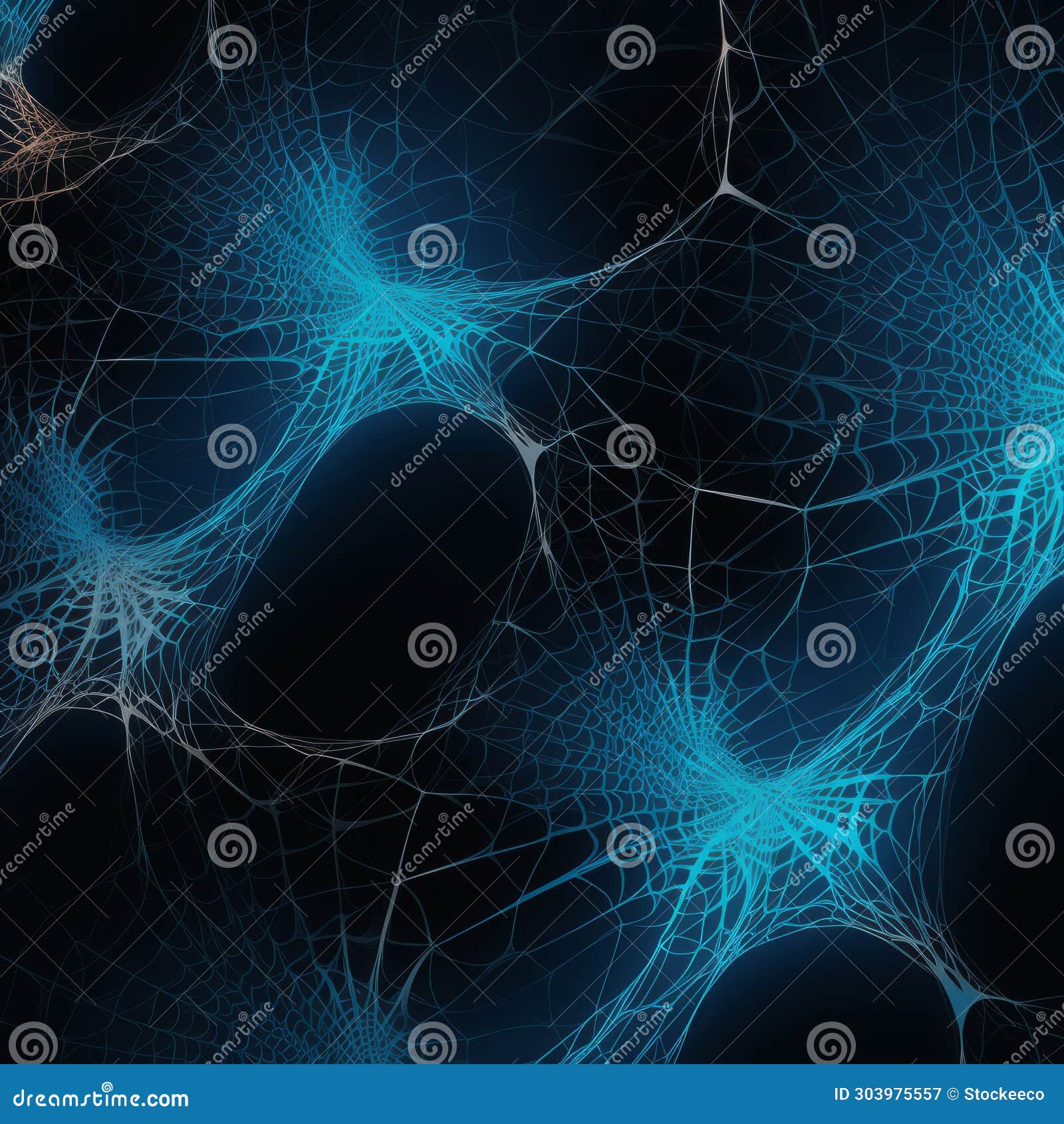Web Analytics Background: Haunting Blue Design with Biomimicry and ...