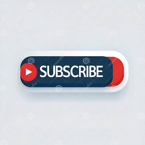 A Web and App Subscribe Button, Designed To Encourage Users To Follow ...
