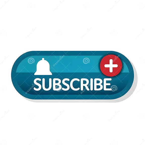 A Web and App Subscribe Button, Designed To Encourage Users To Follow ...
