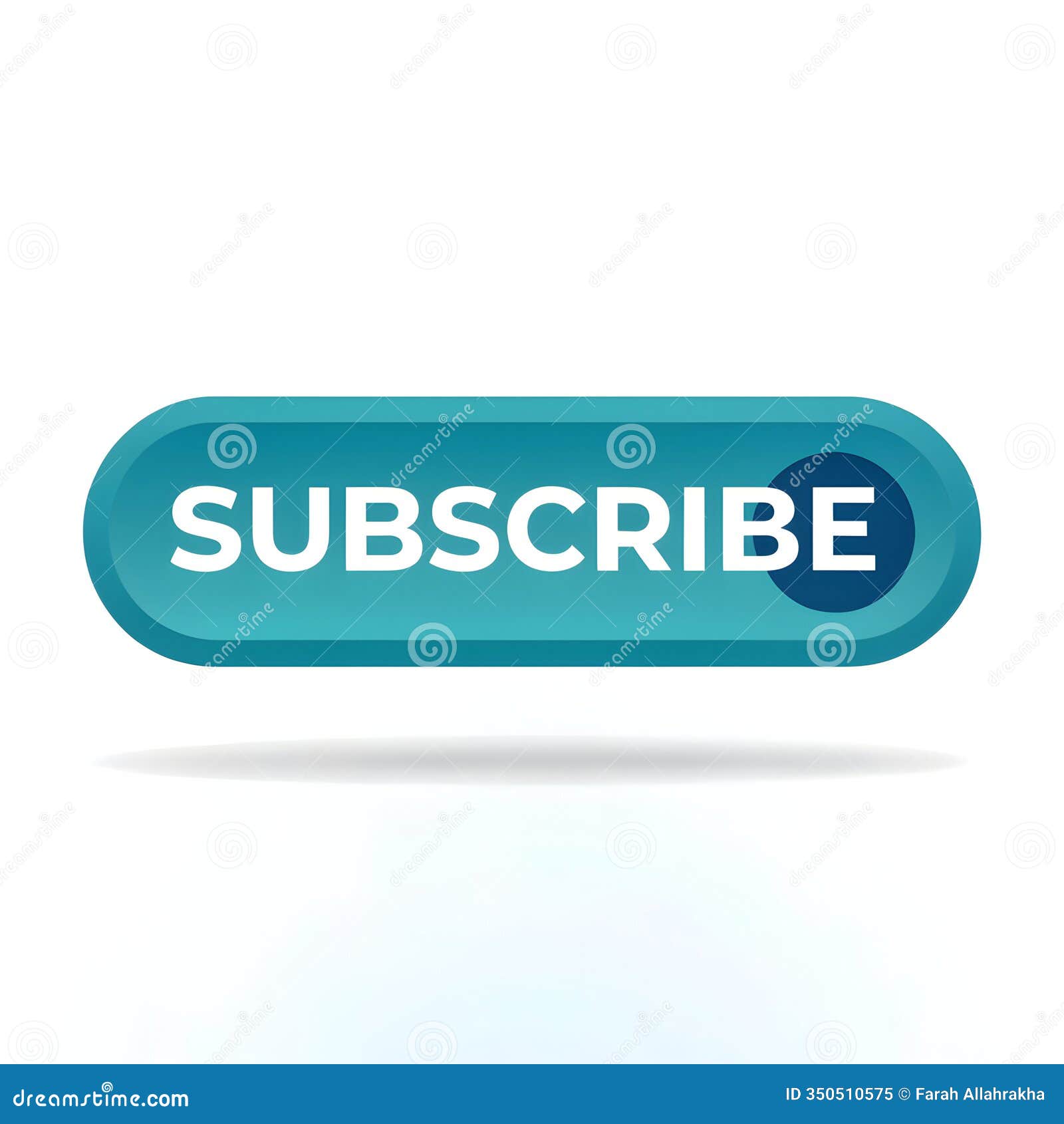 A Web and App Subscribe Button, Designed To Encourage Users To Follow ...