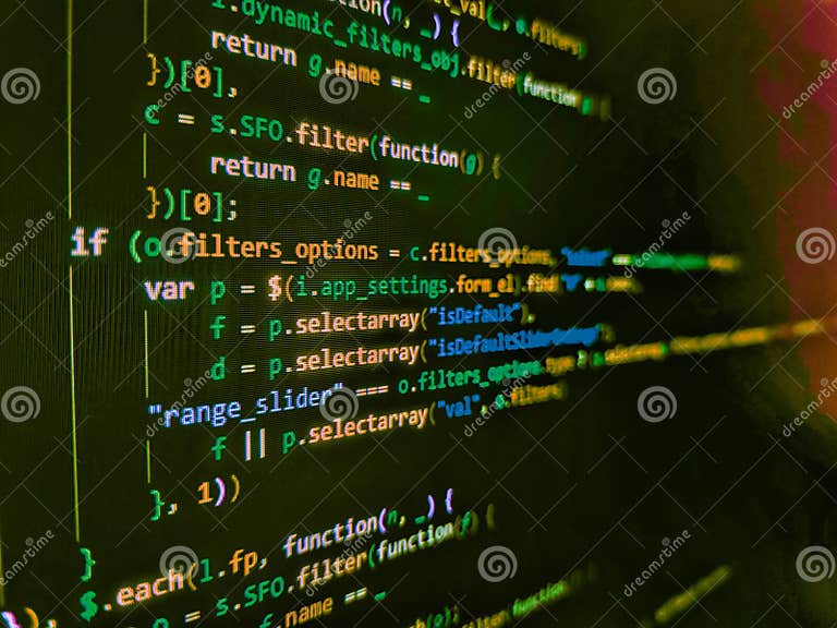 Web or Application Development, Business and Technology Concept ...