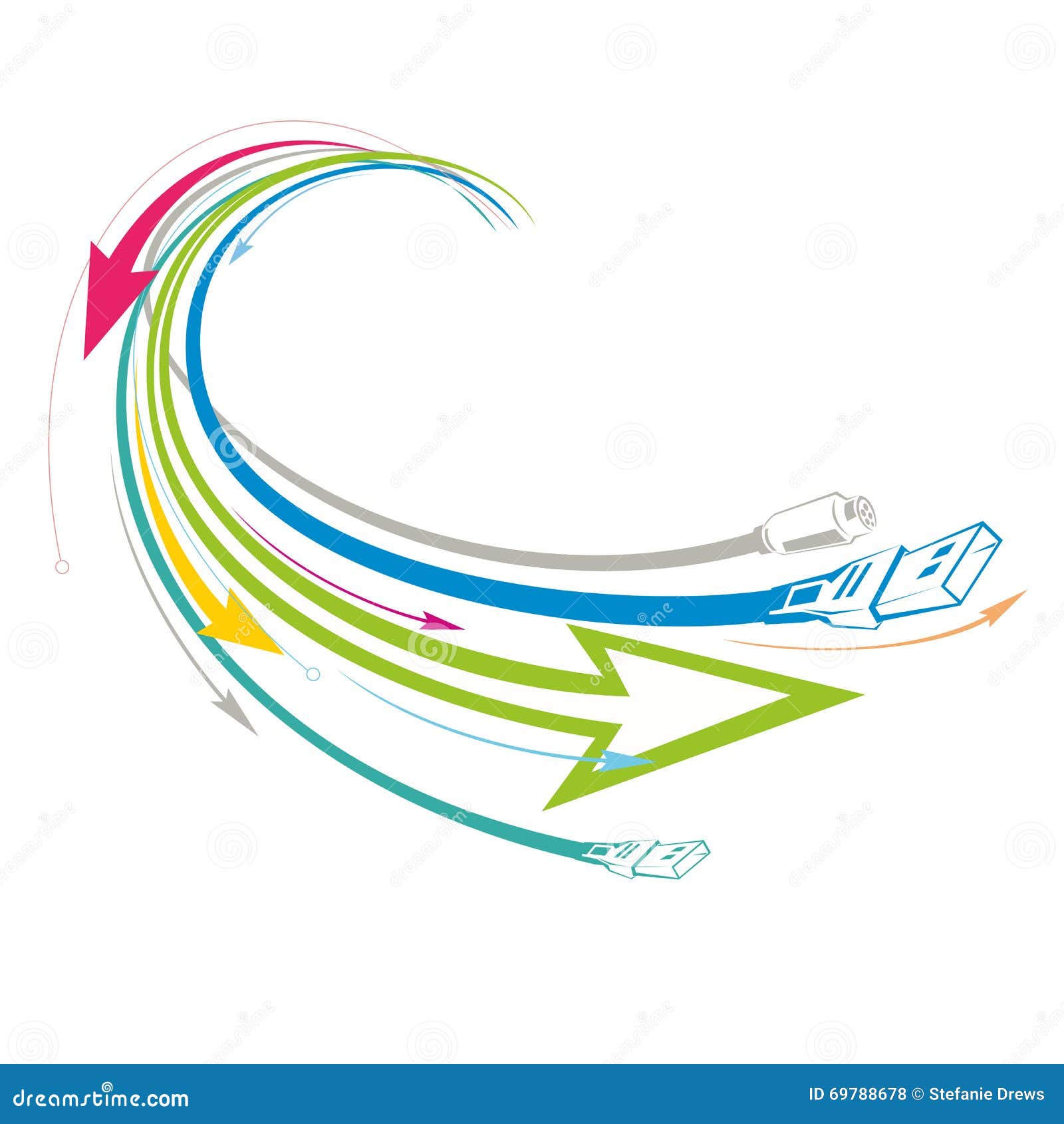 Web Arrows stock vector. Illustration of orientation - 69788678