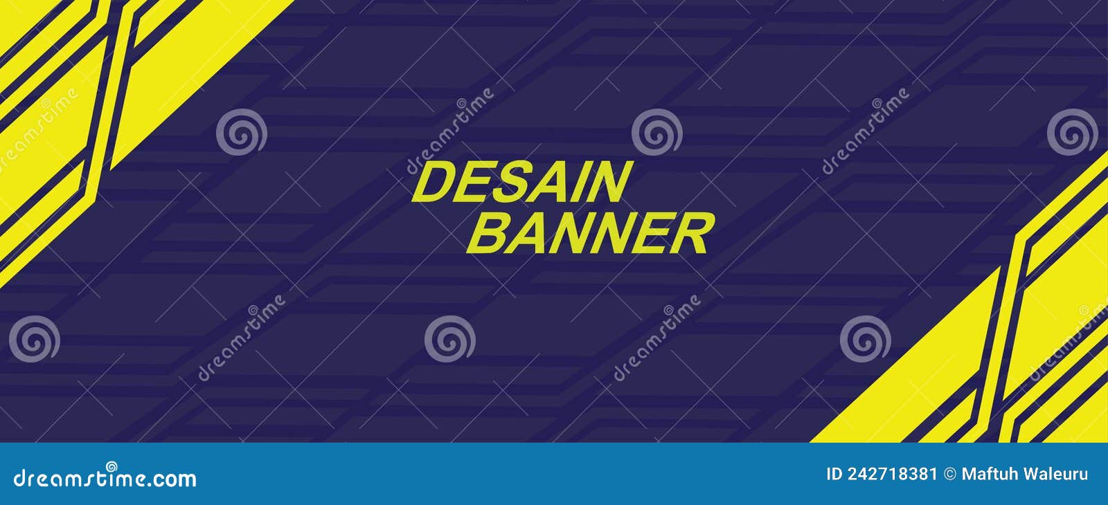 Web Banner or Header Template,or Webinars, with a Modern Pattern Stock ...