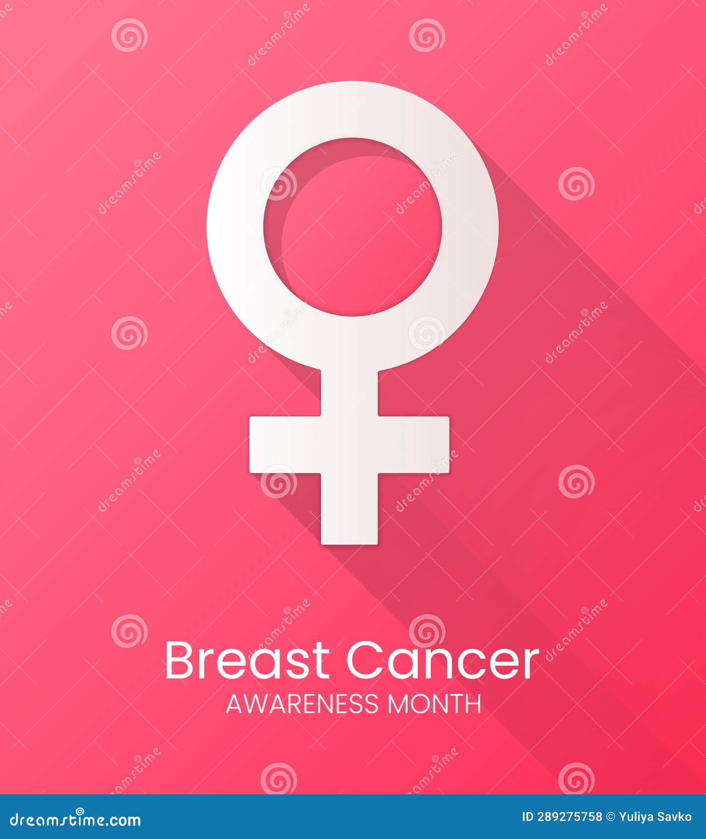 Breast Cancer Awareness Month Vector Web Banner Stock Vector
